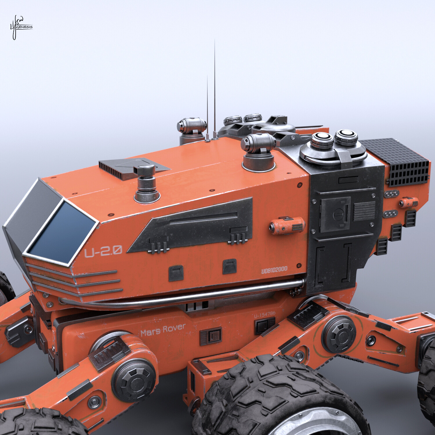 Utsav Kumar - Sci-Fi Mars Rover