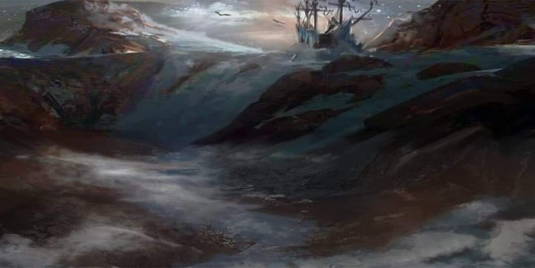 ArtStation - Frozen ship