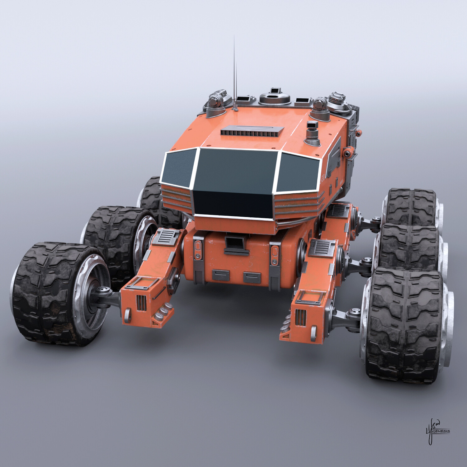 Utsav Kumar - Sci-Fi Mars Rover