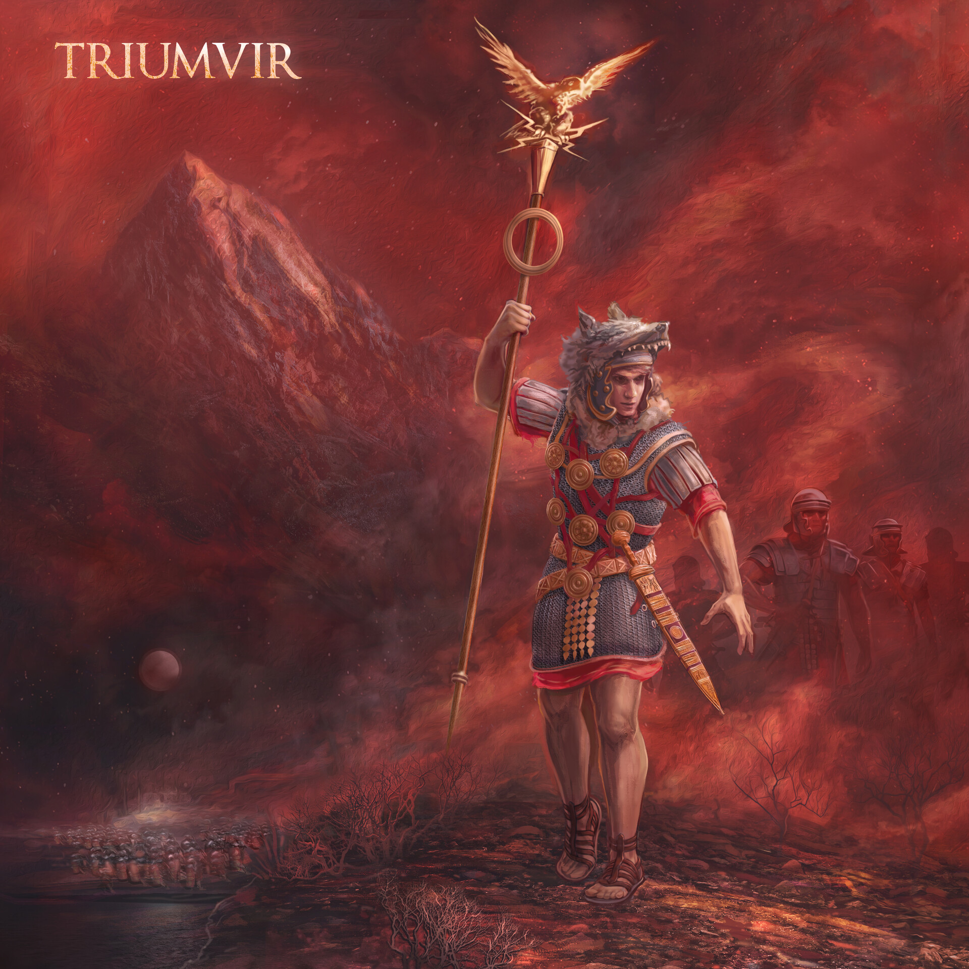 ArtStation - TRIUMVIR Album Cover