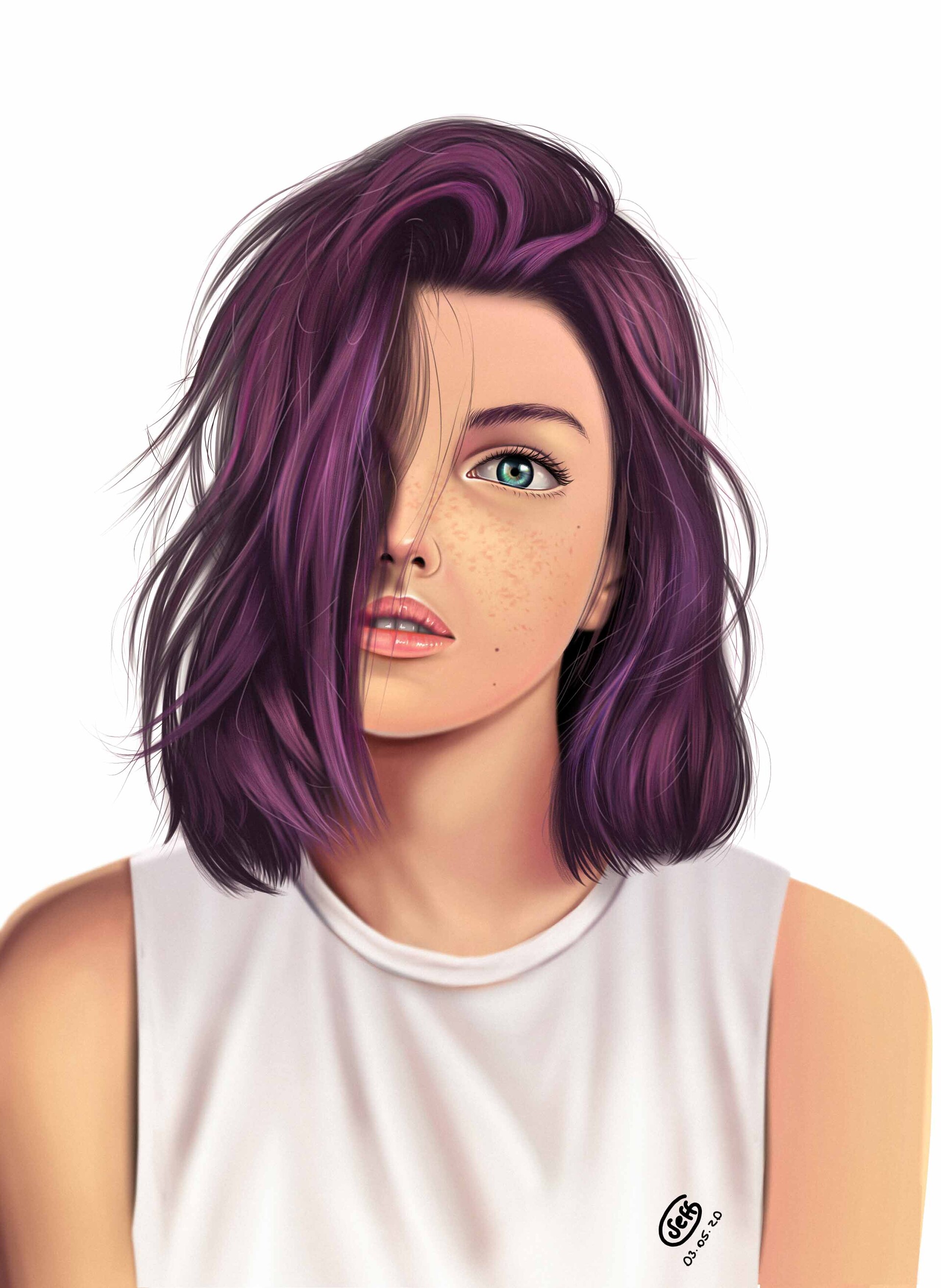 ArtStation - Mangá girl