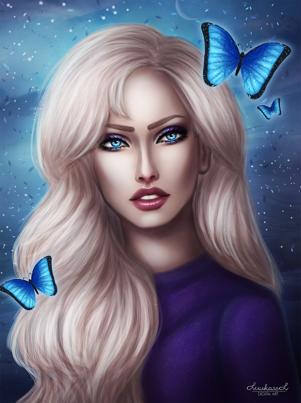 ArtStation - Electric Butterflies