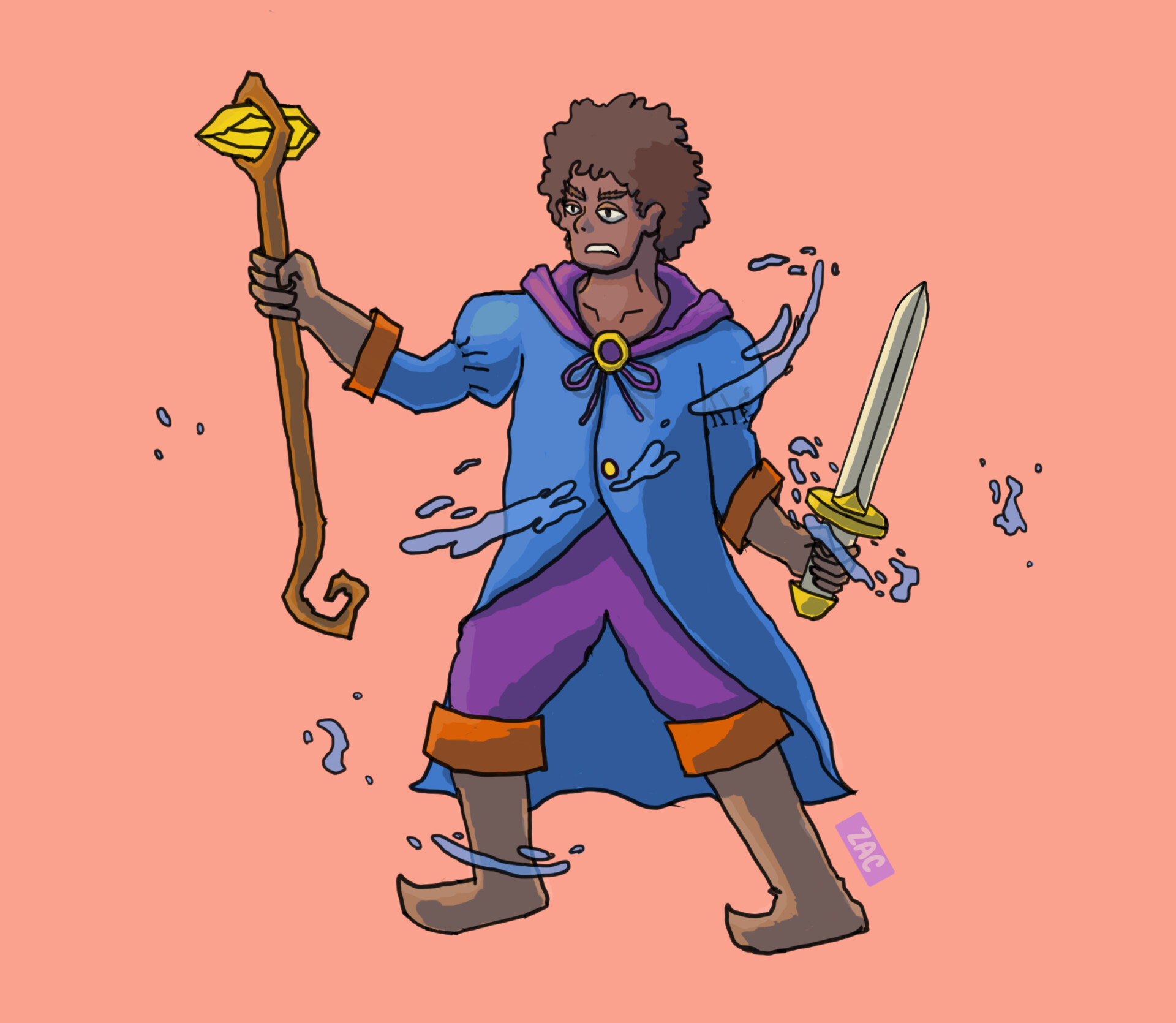 ArtStation - Ocean Mage