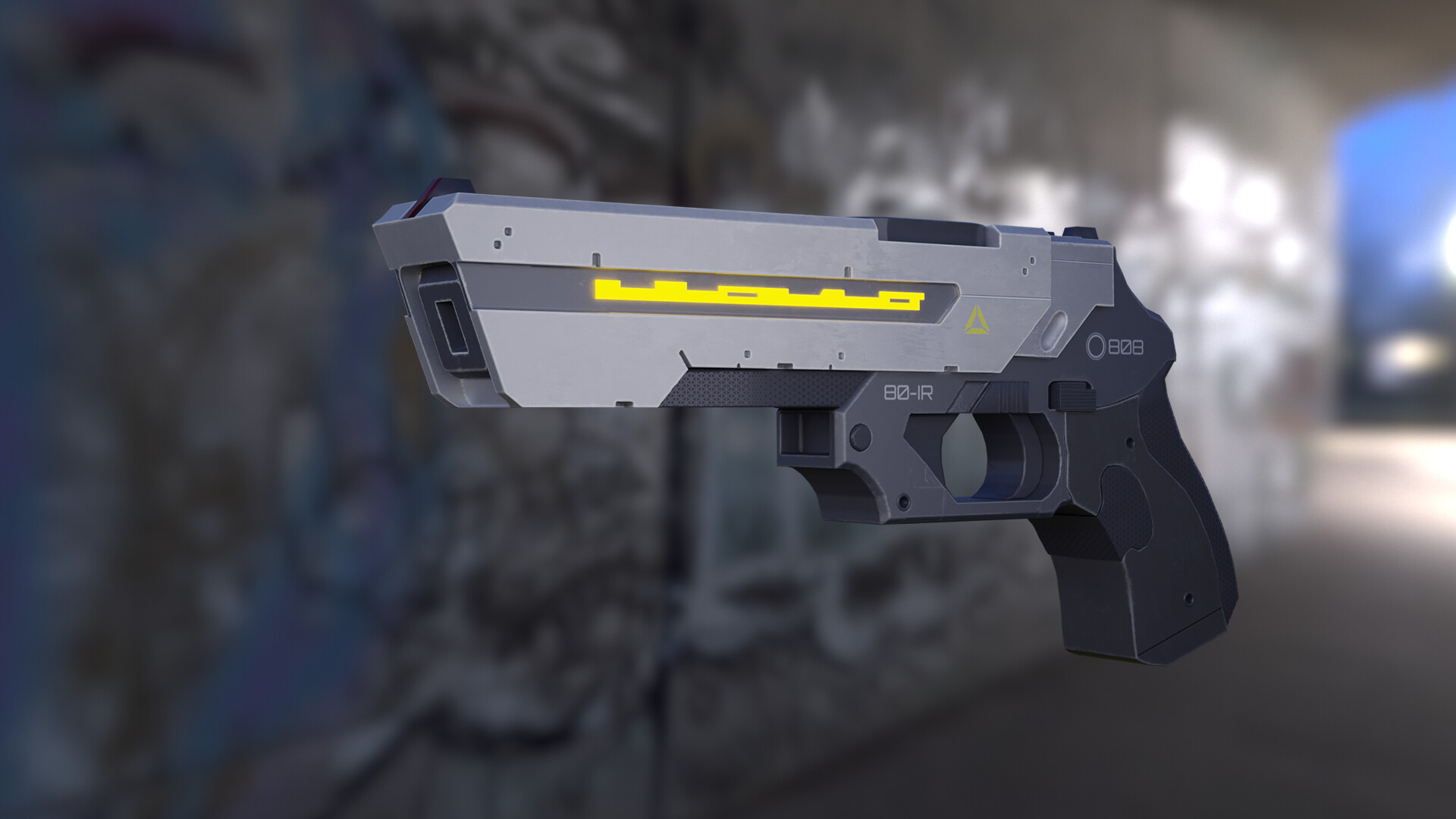 Sci Fi Energy Pistol