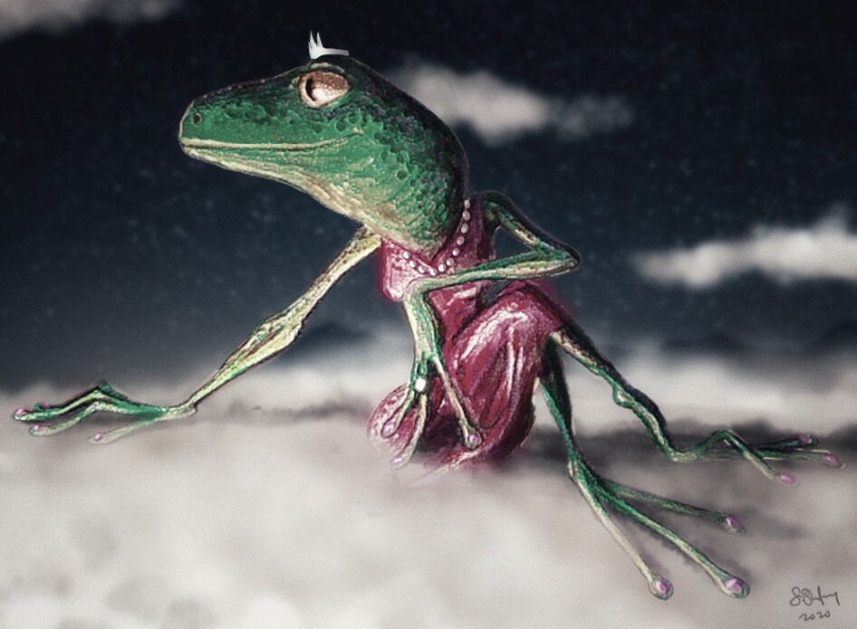 ArtStation - Frog Princess