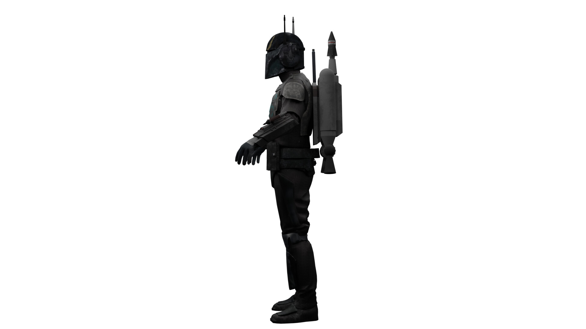 Noa Dedic - Pre Vizsla (From: Clone Wars Season's 4-5 - 3D Model)