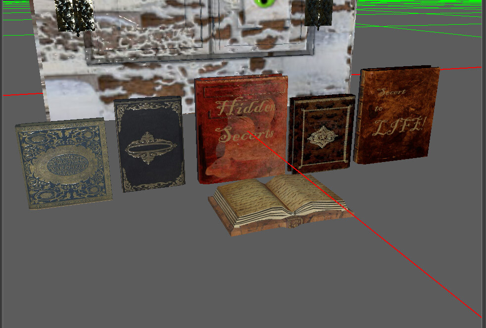 ArtStation - PBR Books For Bookshelf