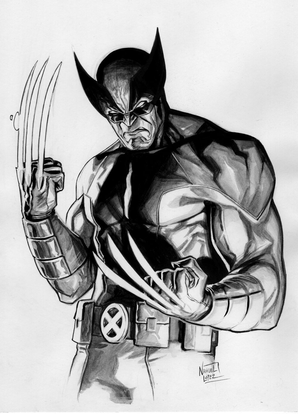 ArtStation - Wolverine orinal art