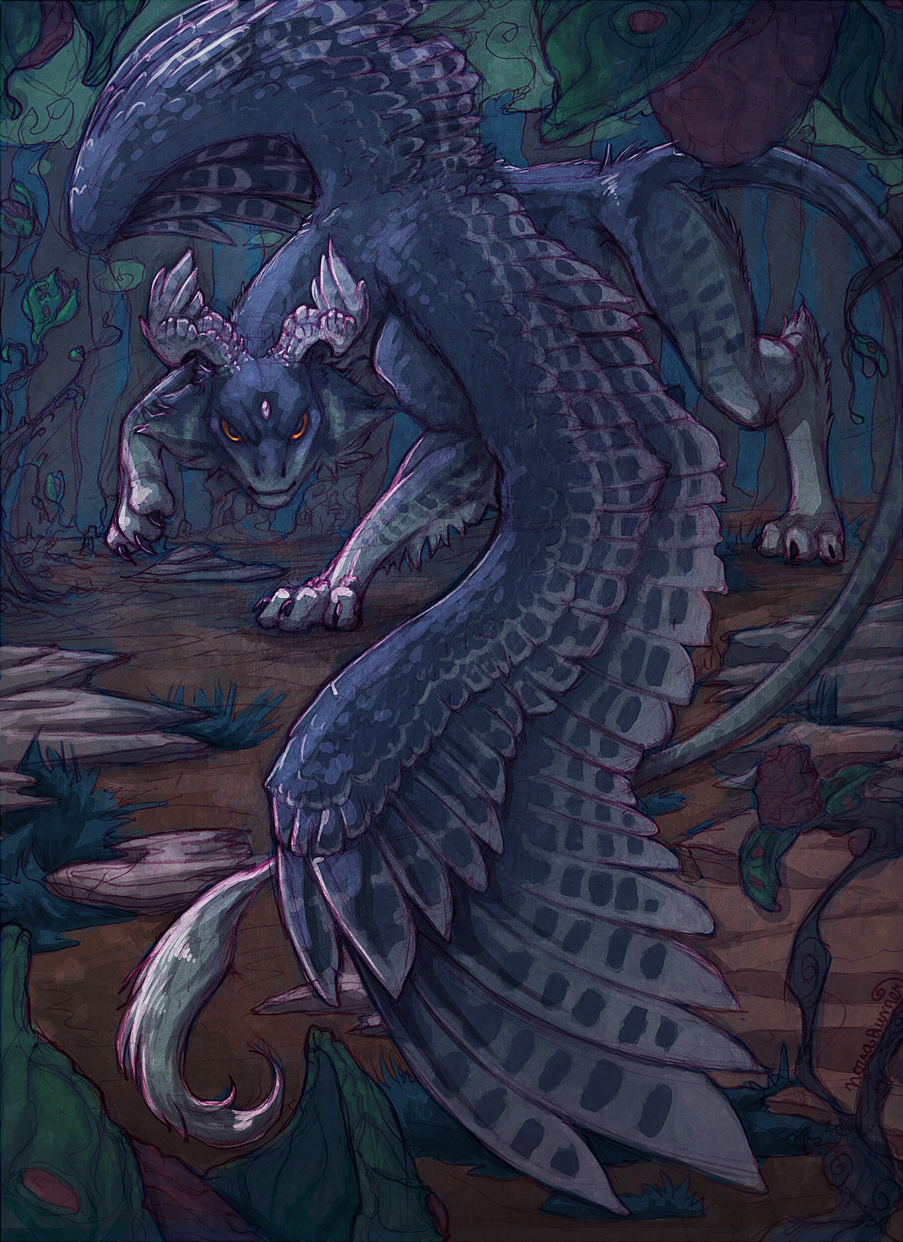 ArtStation - Trauvainain Cat 2020