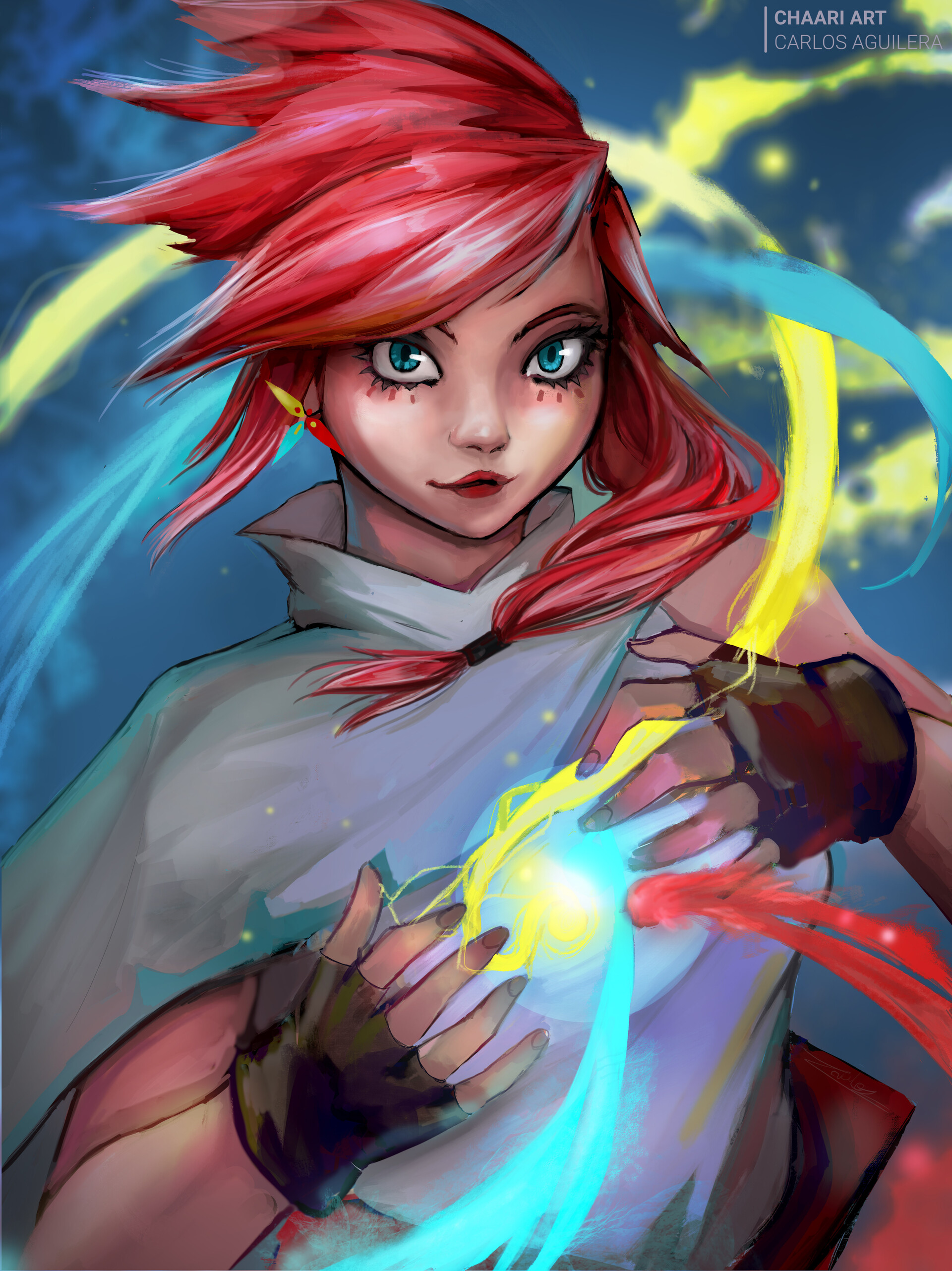 ArtStation - Faye Fan Art (Rossdraws)