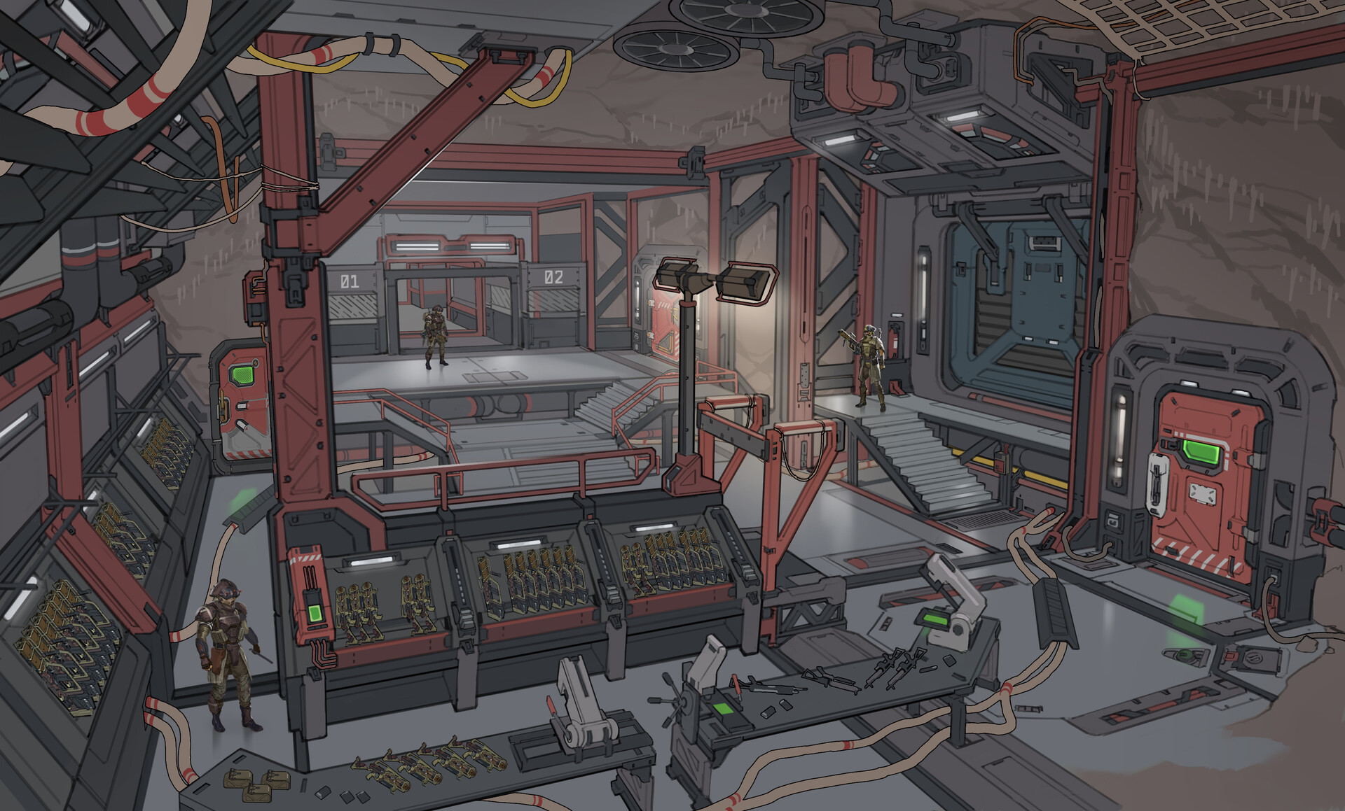 william-bao-environment-armory.jpg (1920×1159) _室内规划_T2020910 #率叶插件，让花瓣 ...