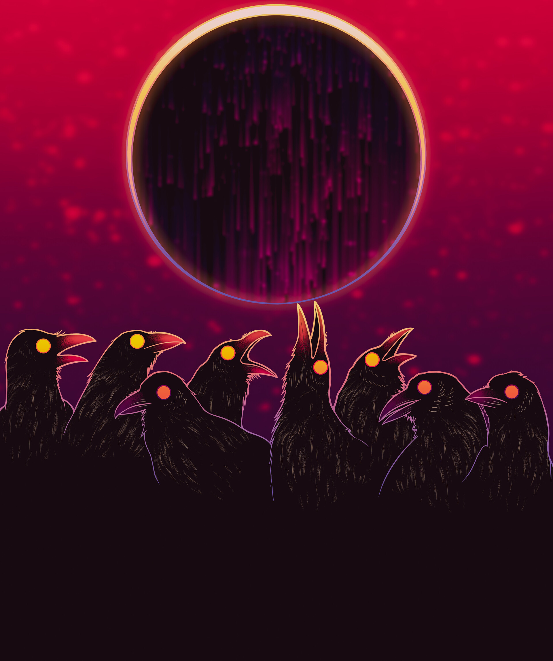 ArtStation - Murder of crows