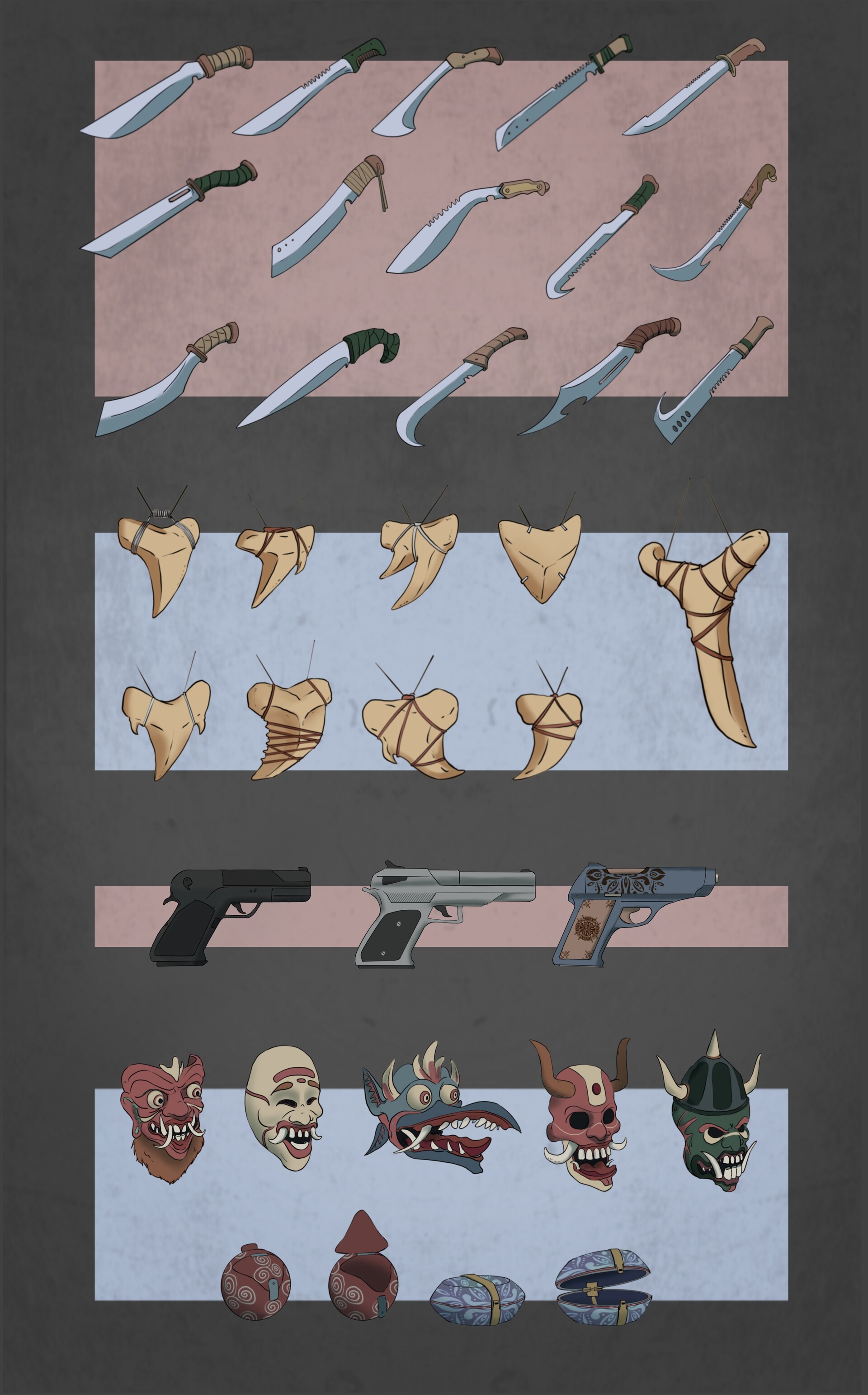 ArtStation - Props & Collectibles sheet