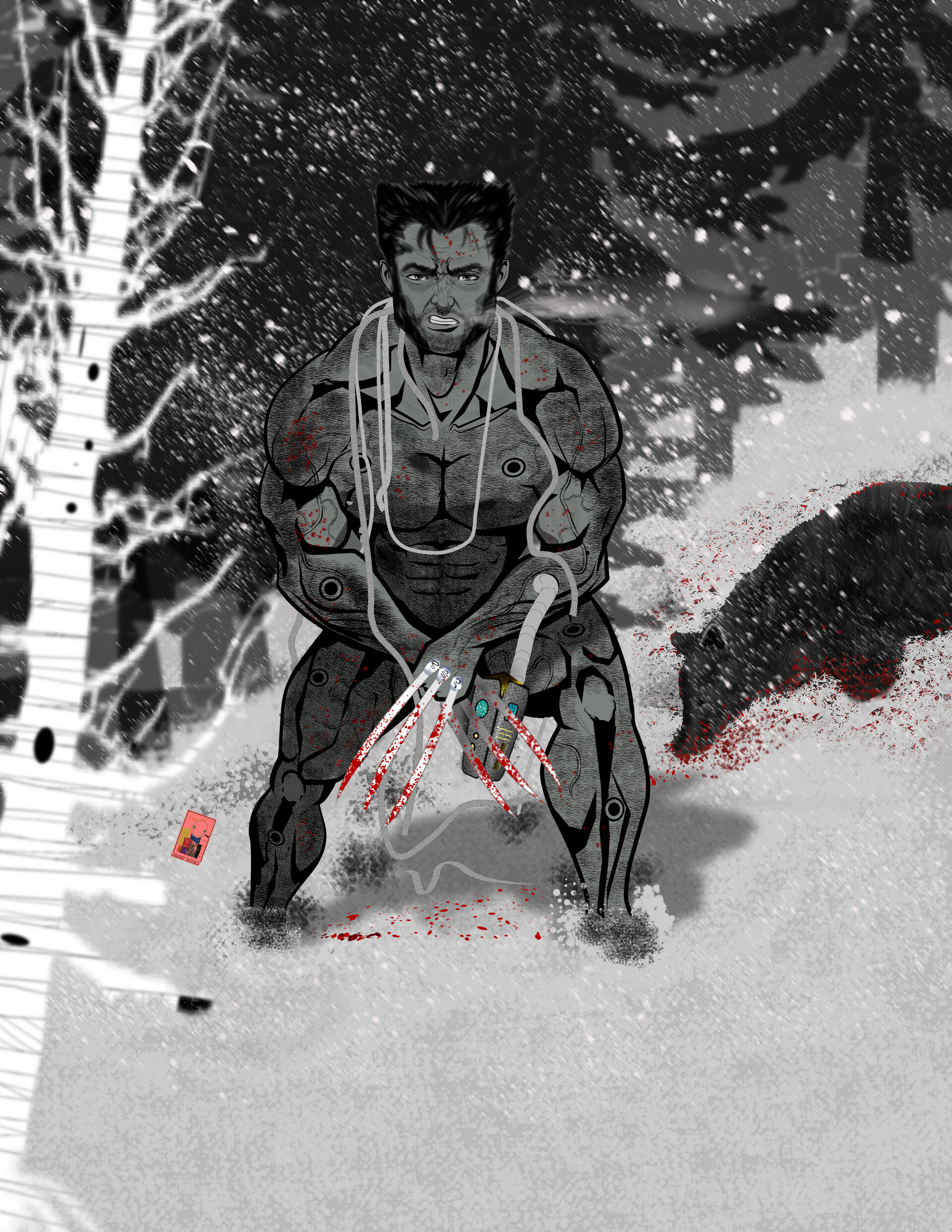 ArtStation - Logan - Weapon X