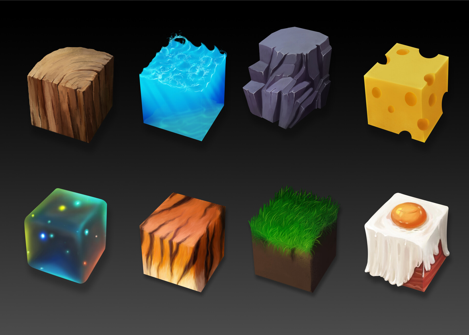 ArtStation - Texture study