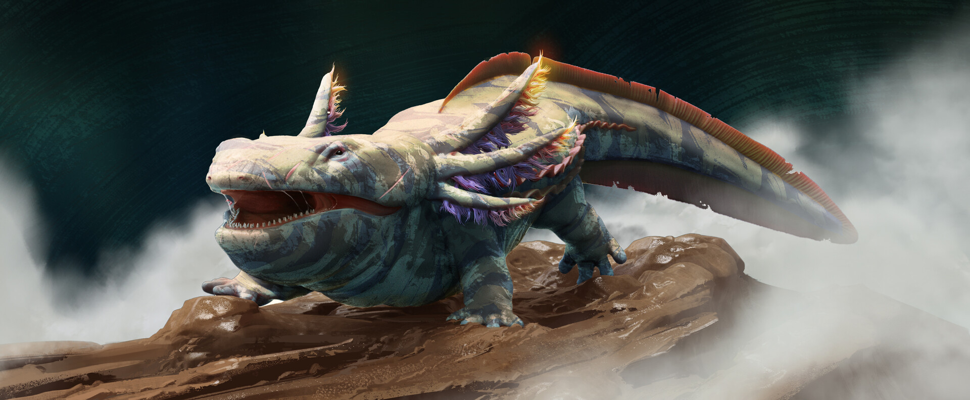 ArtStation - Hunting the Titan - Creature Design