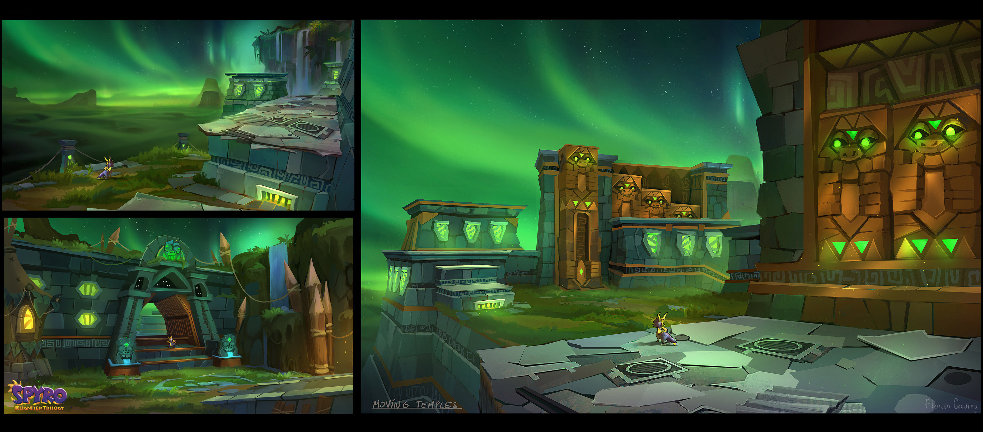 Florian Coudray Portfolio - Spyro Reignited Trilogy - Terrace Village