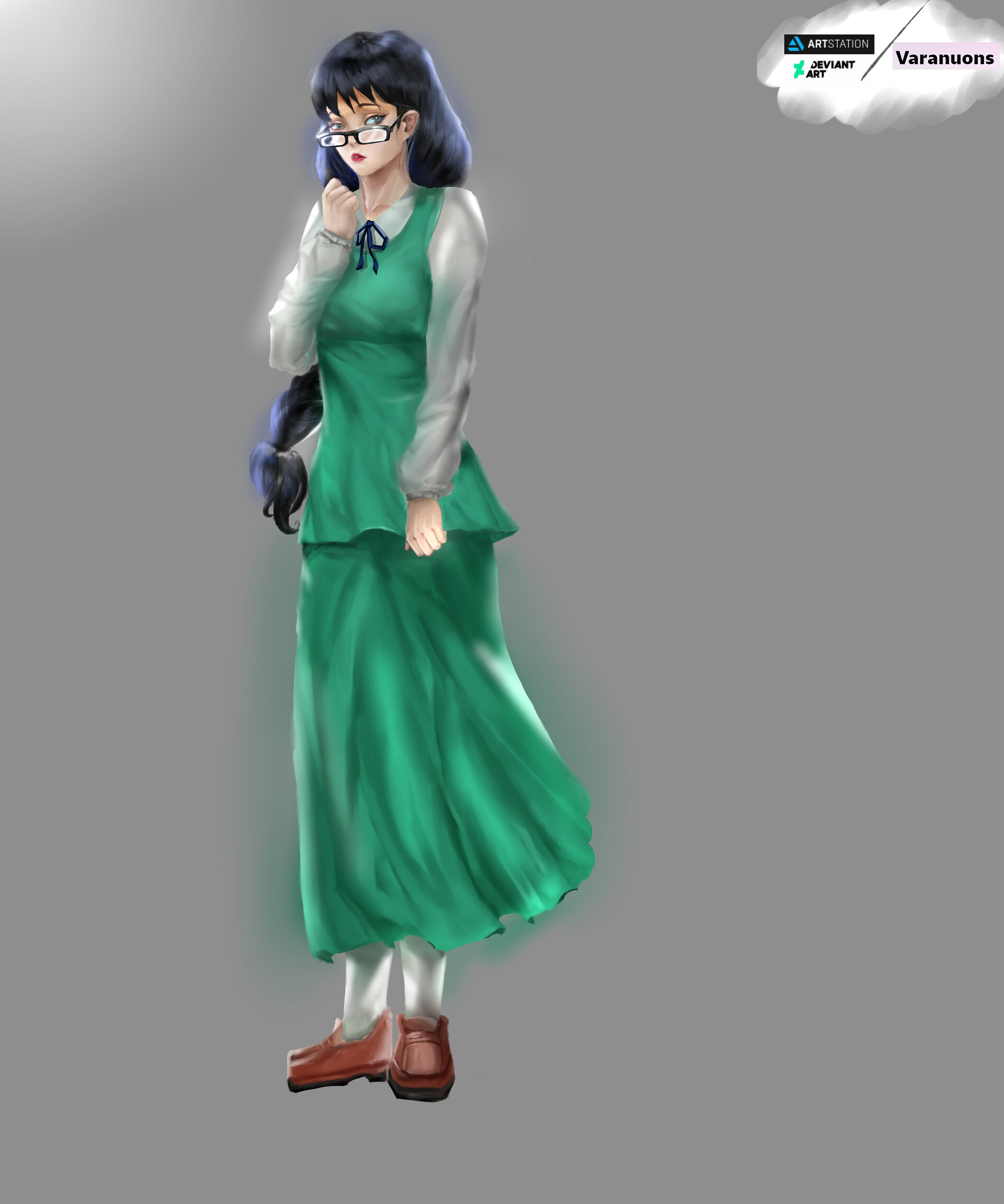 Chocho Julian - Mary FoMT Fan arts + Speed up Video painting