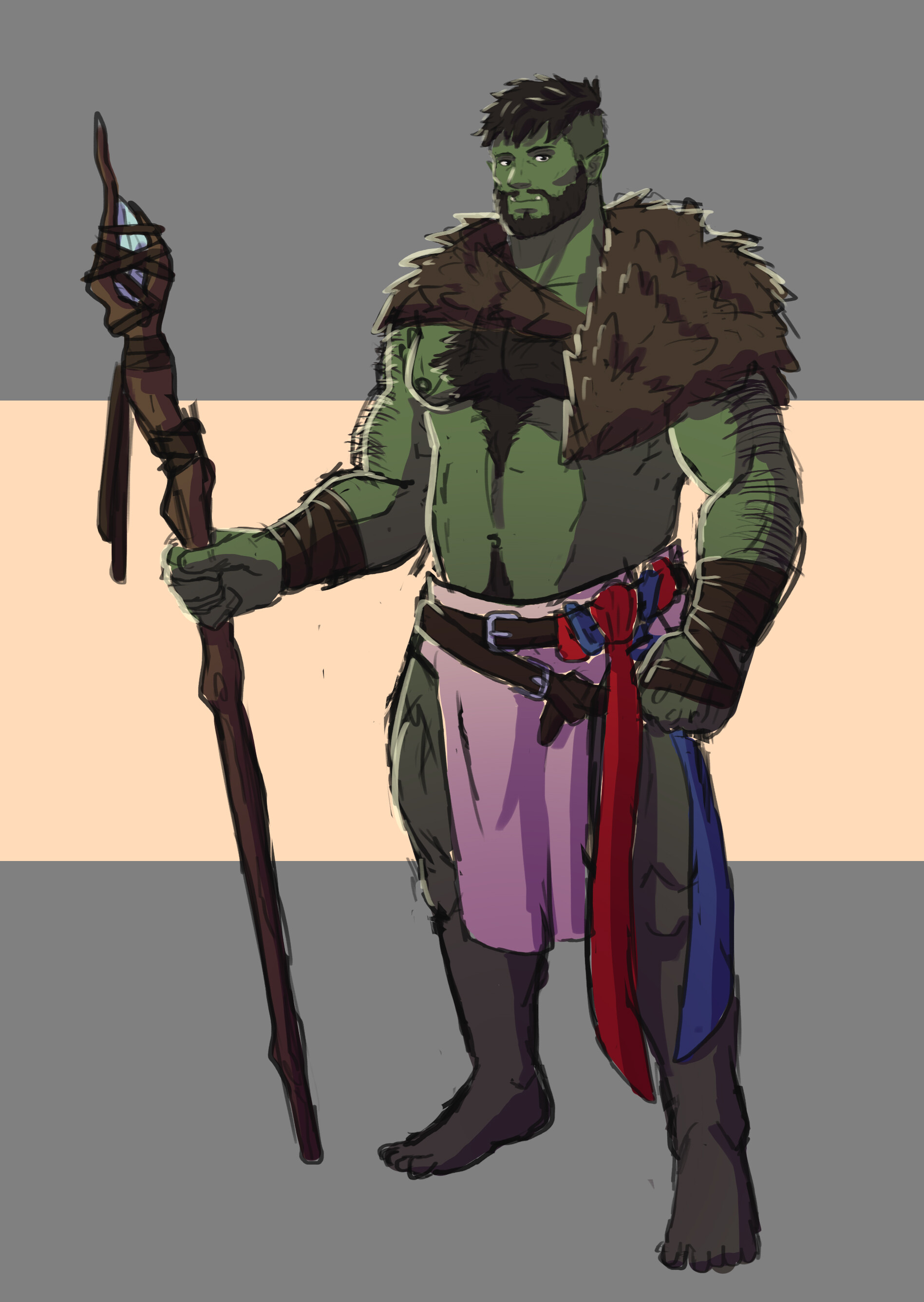 Axel Moulard - DnD Doodles - Descent into Avernus