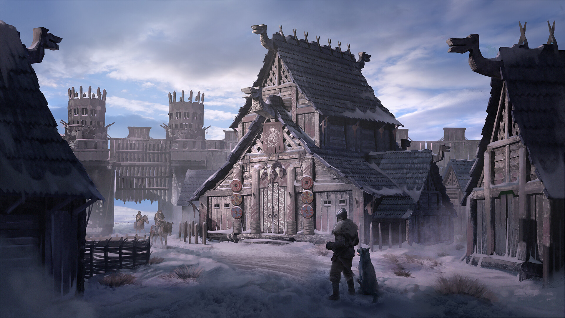 ArtStation - Viking Fort