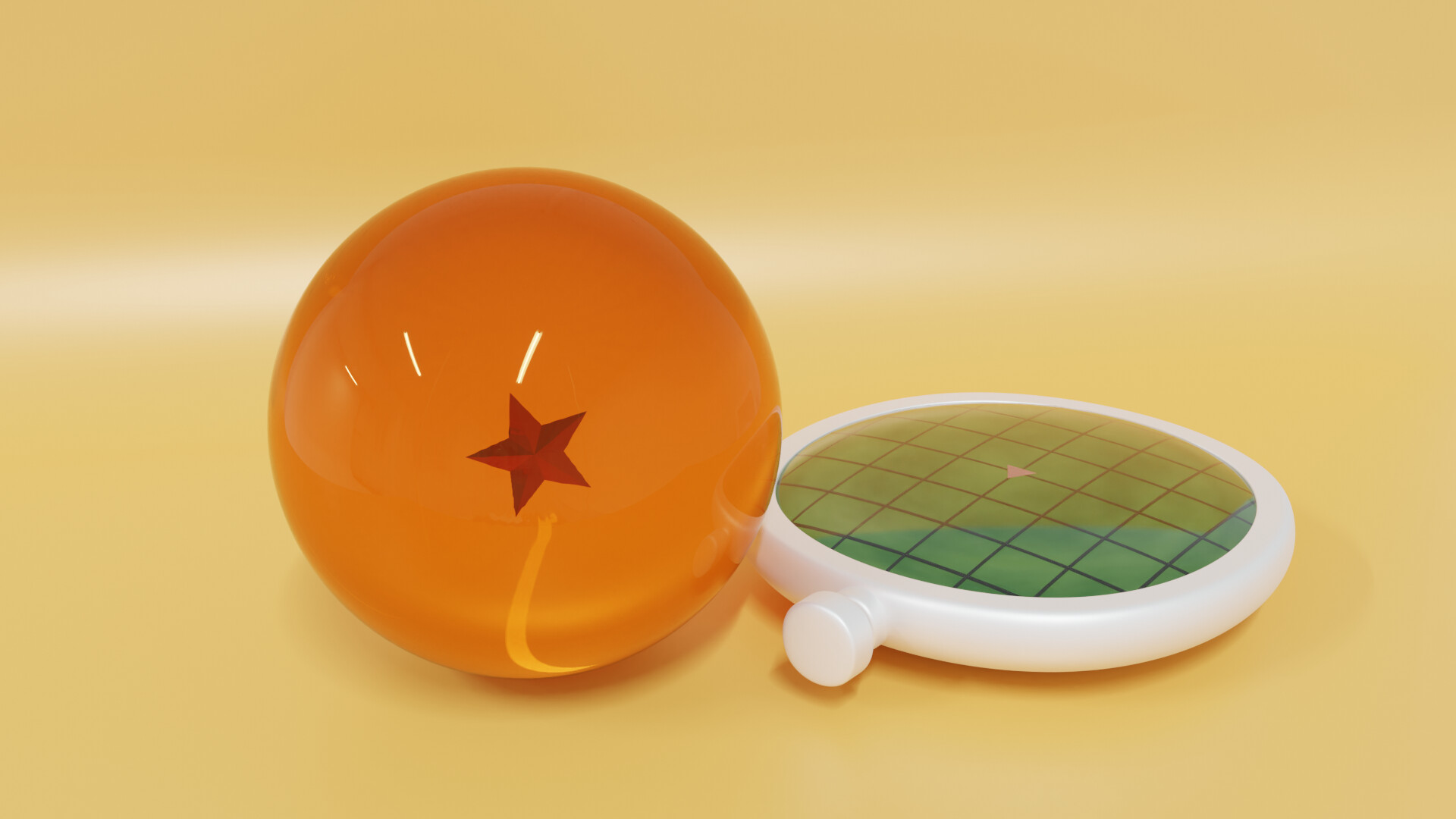 ArtStation - Dragon ball and radar