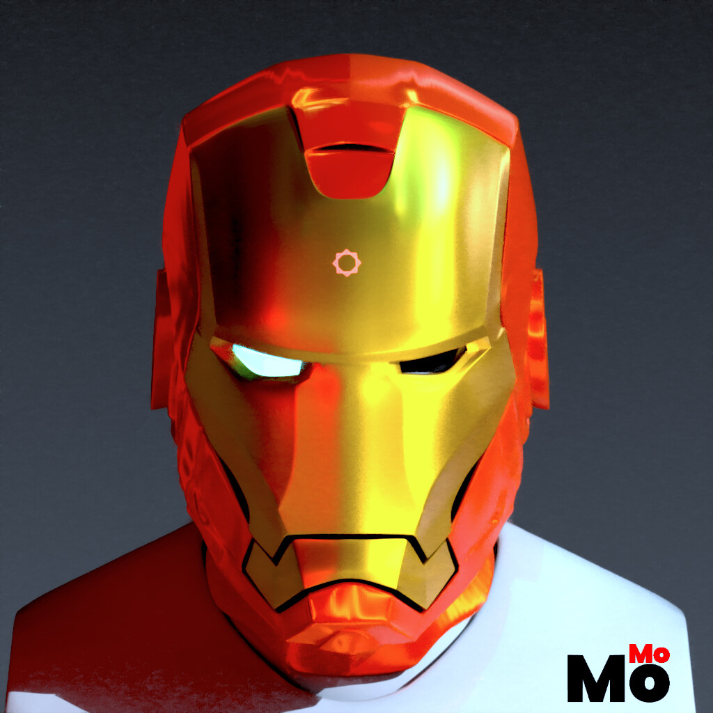 ArtStation - Iron Man Helmet