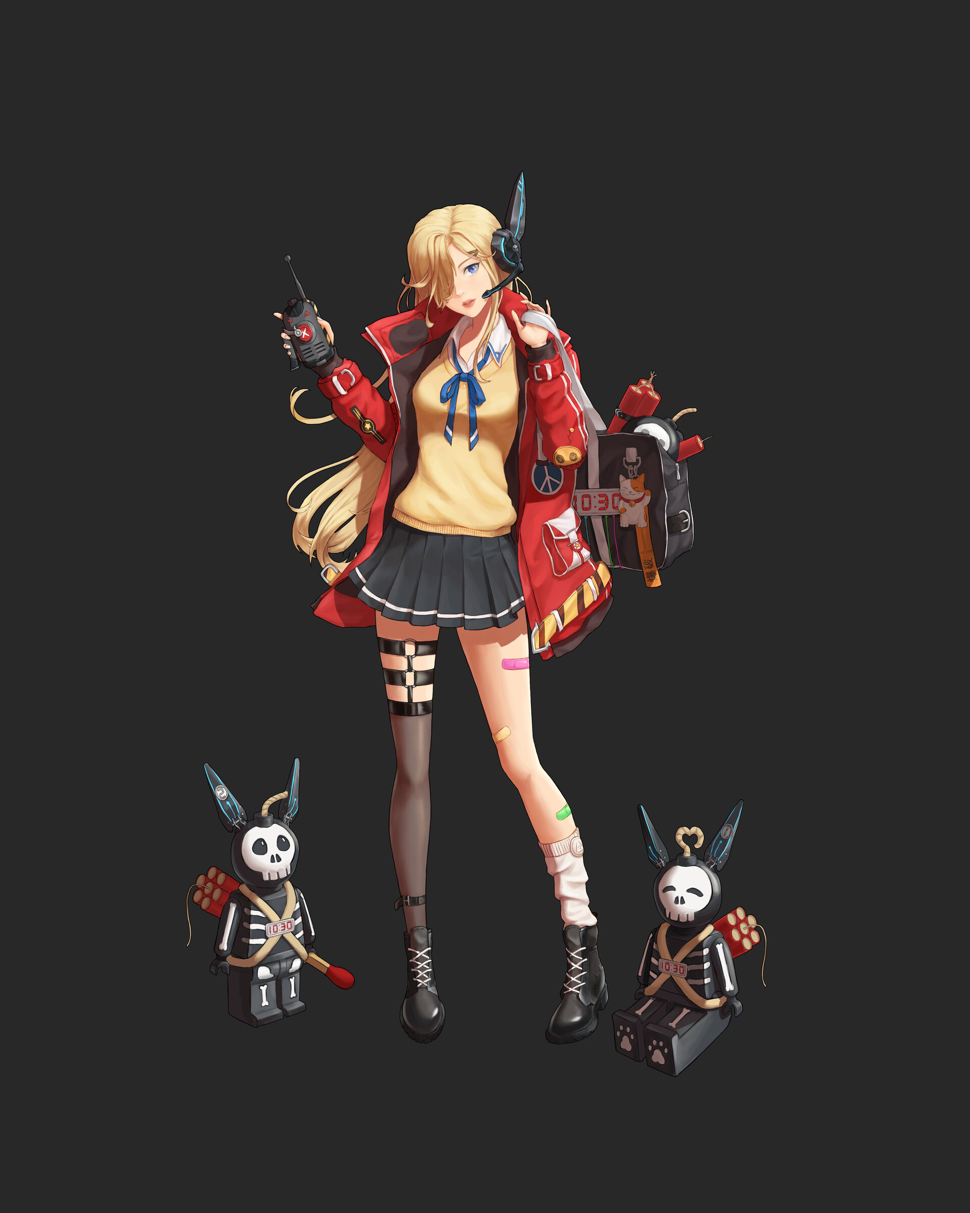 ArtStation - Bomb girl