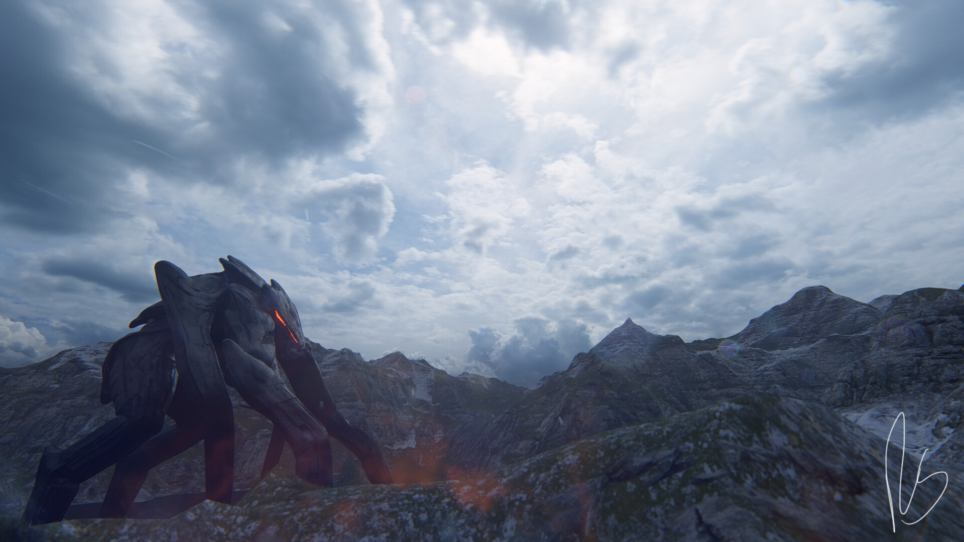 Ricardo Sandoval - "Barb" Queen Muto 3D model