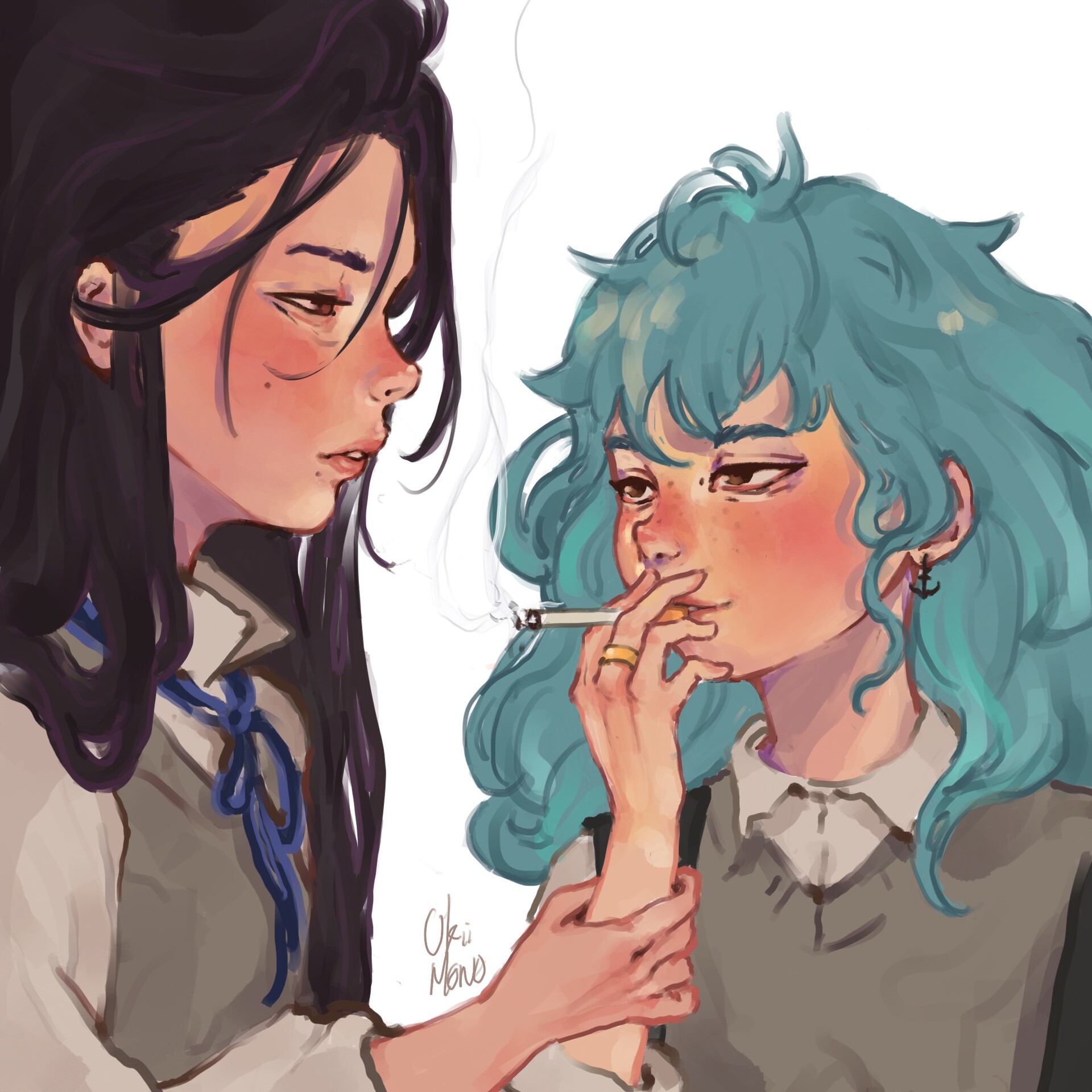 ArtStation - Sora and miki