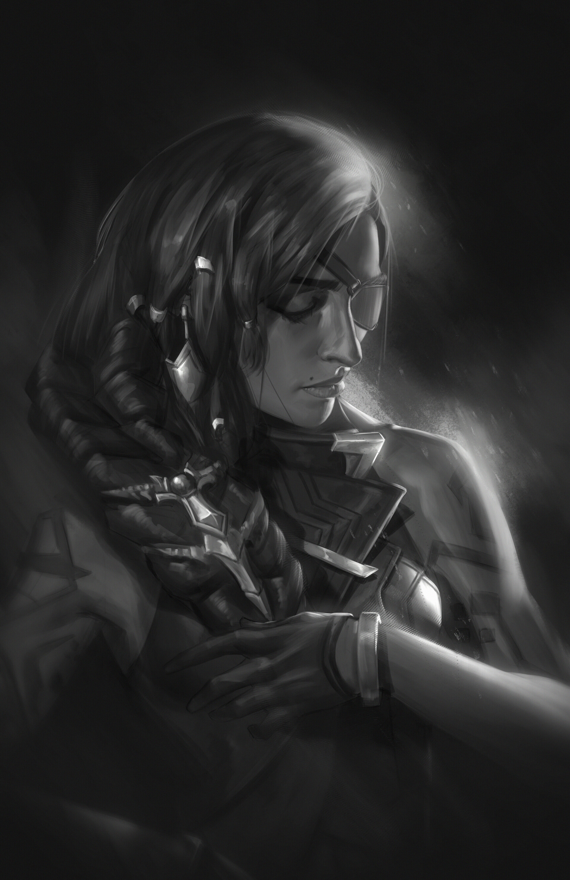 ArtStation - Samira fan art