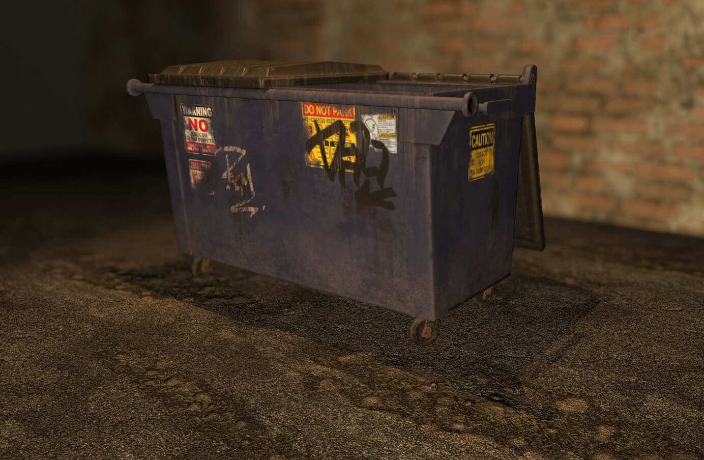 ArtStation - Dumpster