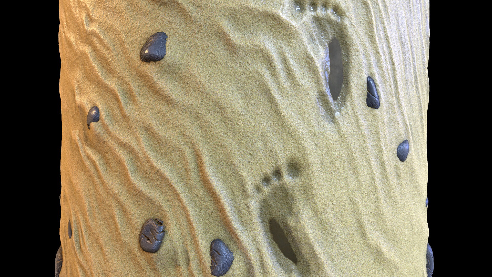 ArtStation - Rocky Sand material