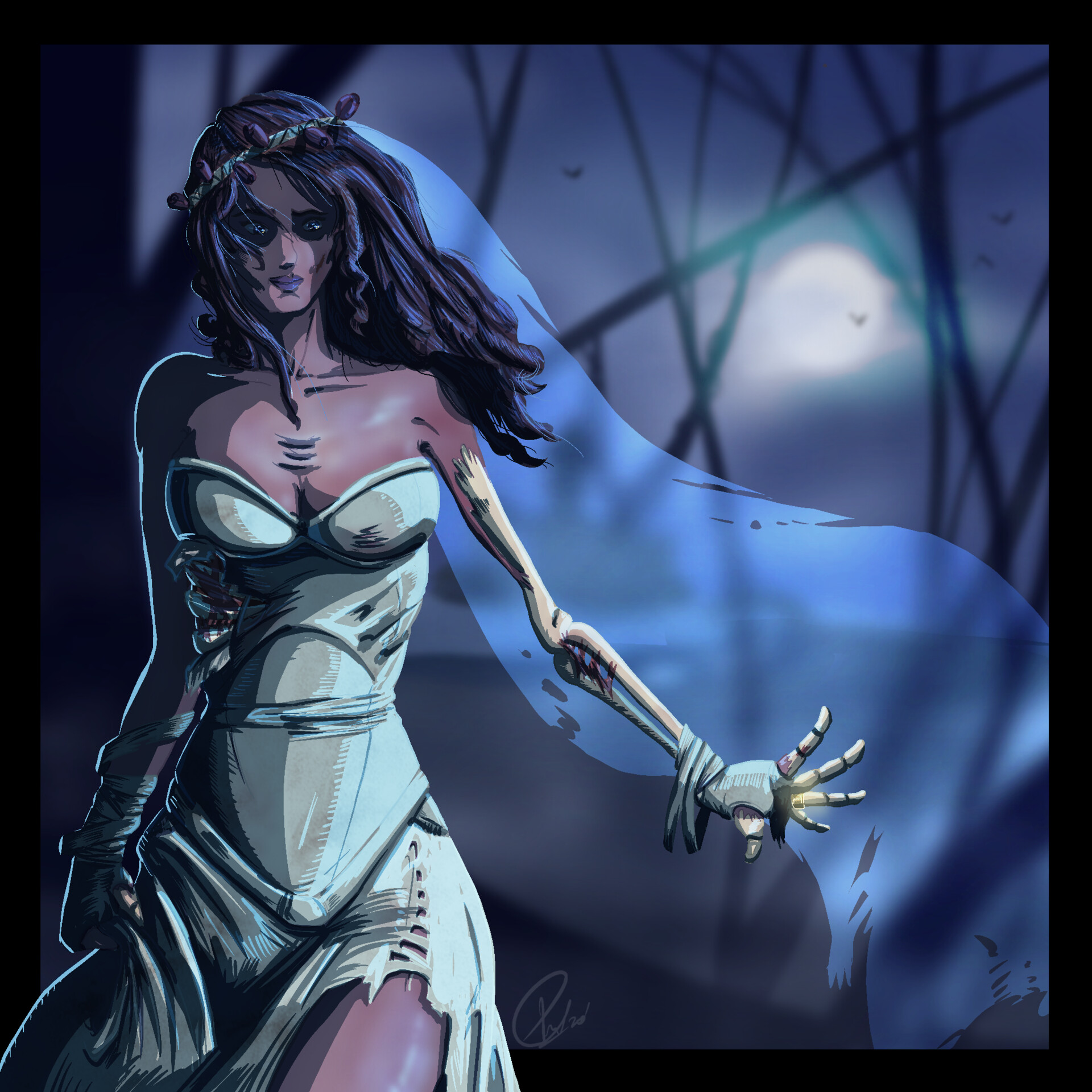 ArtStation - Corpse Bride (Fanart)