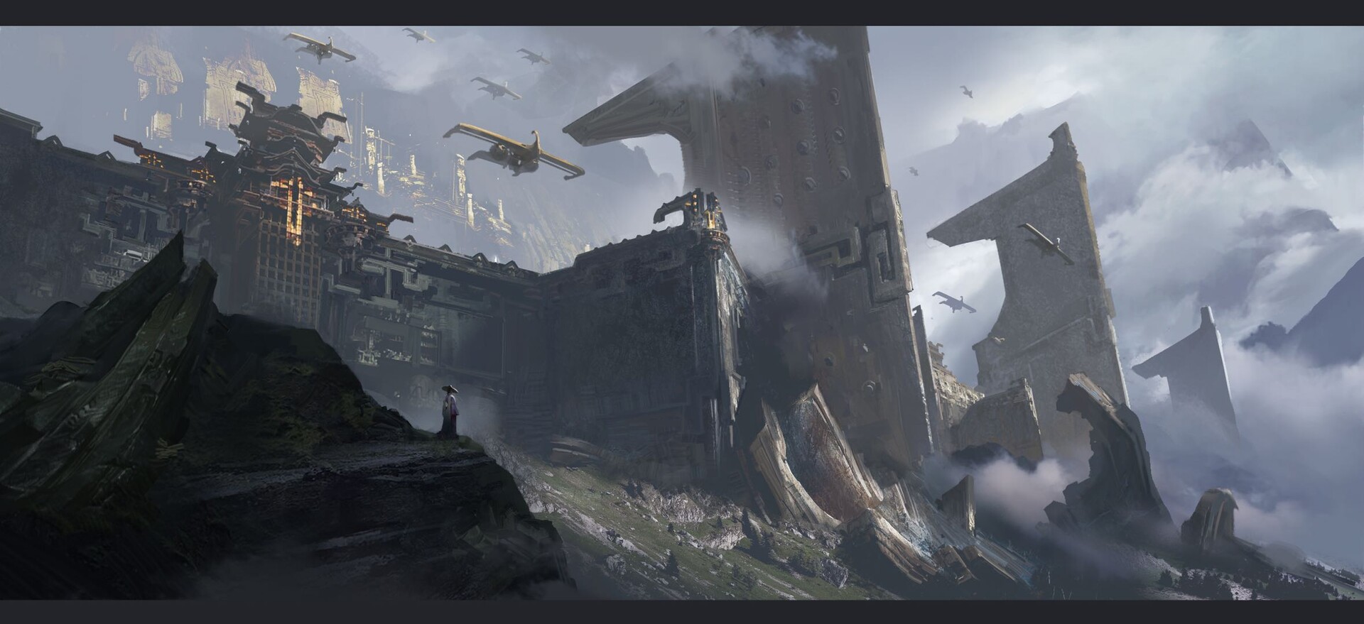 ArtStation - City wall