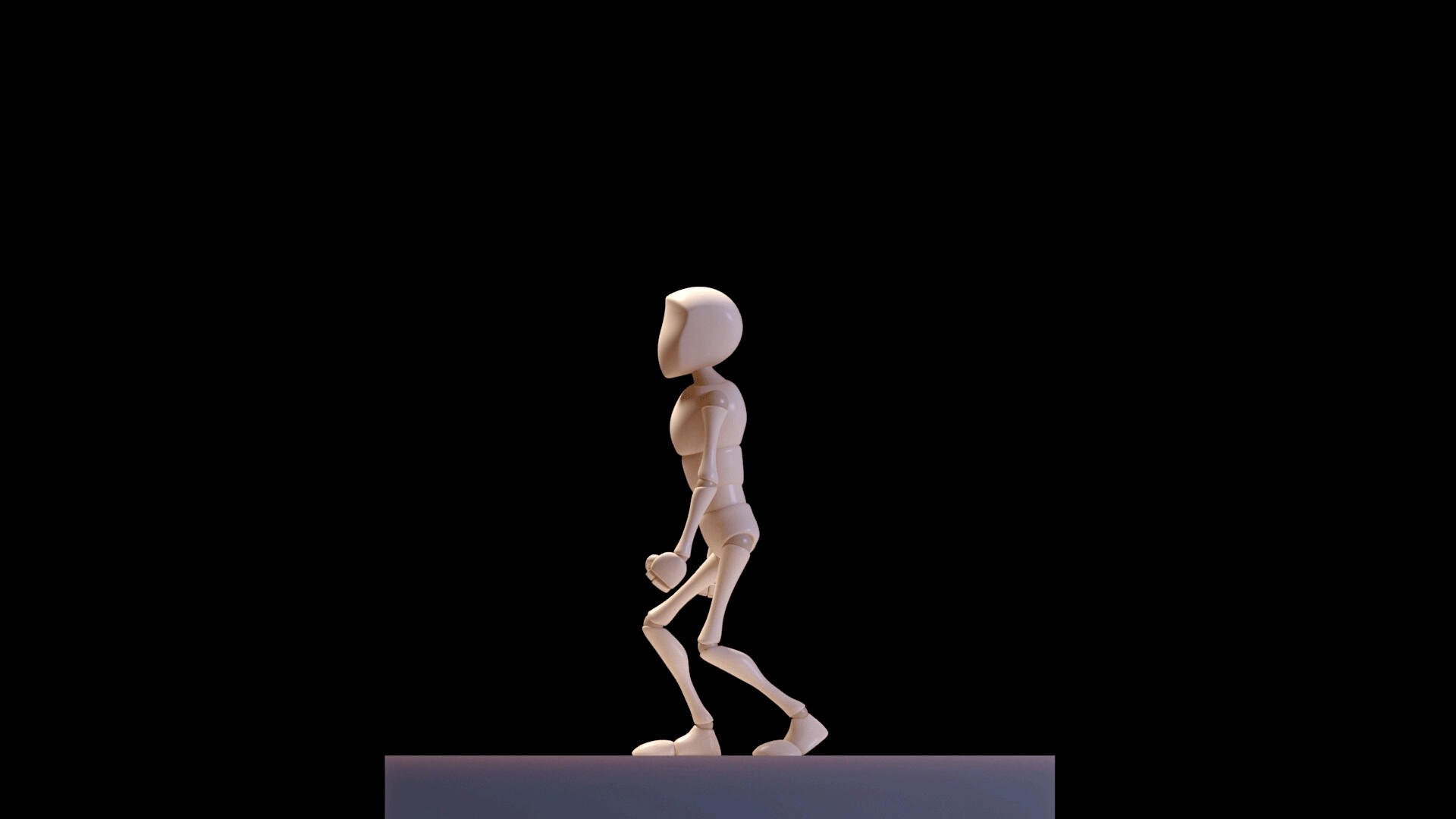 ArtStation - Skip Walk Cycle