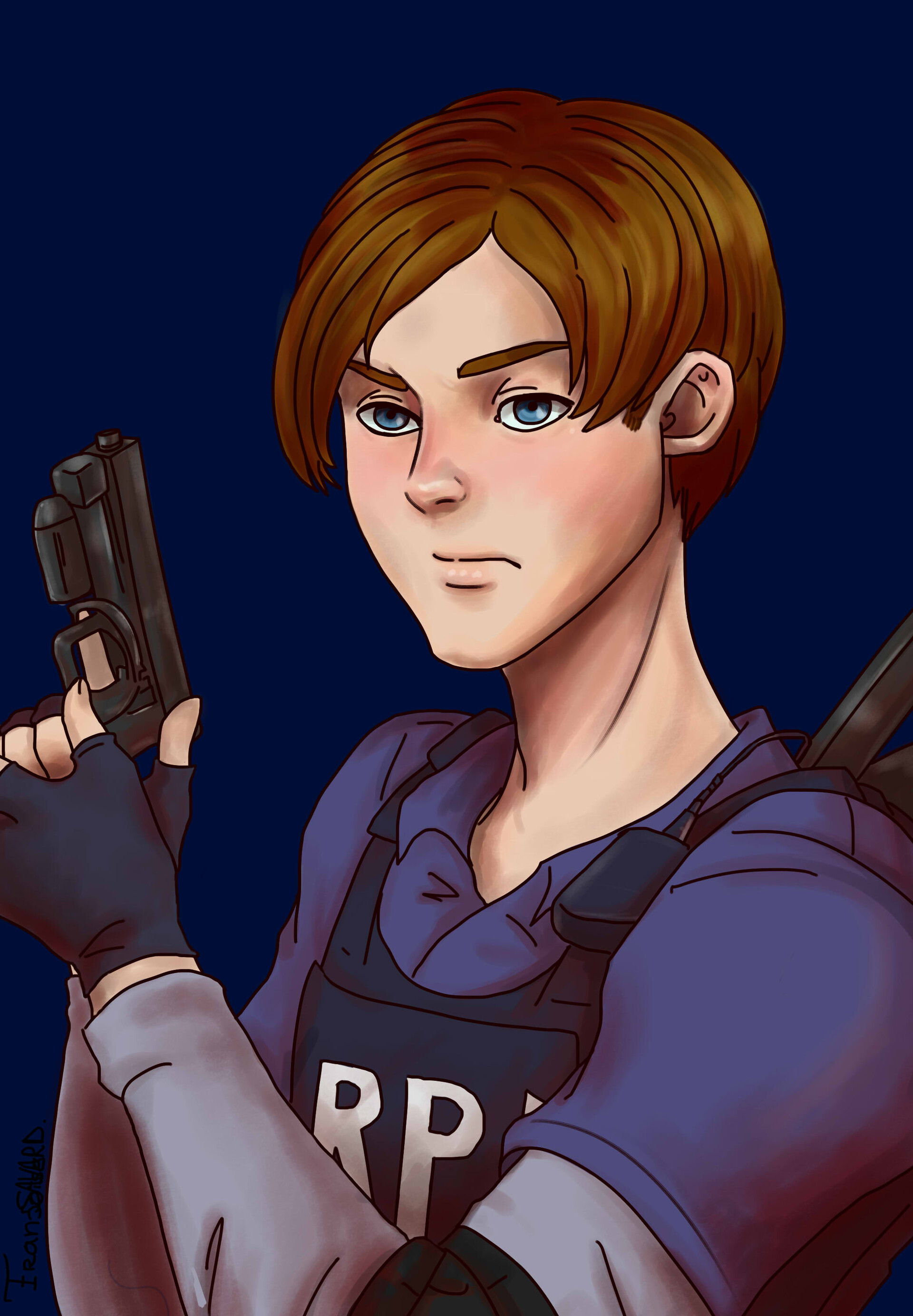 ArtStation - Leon Kennedy-FanArt