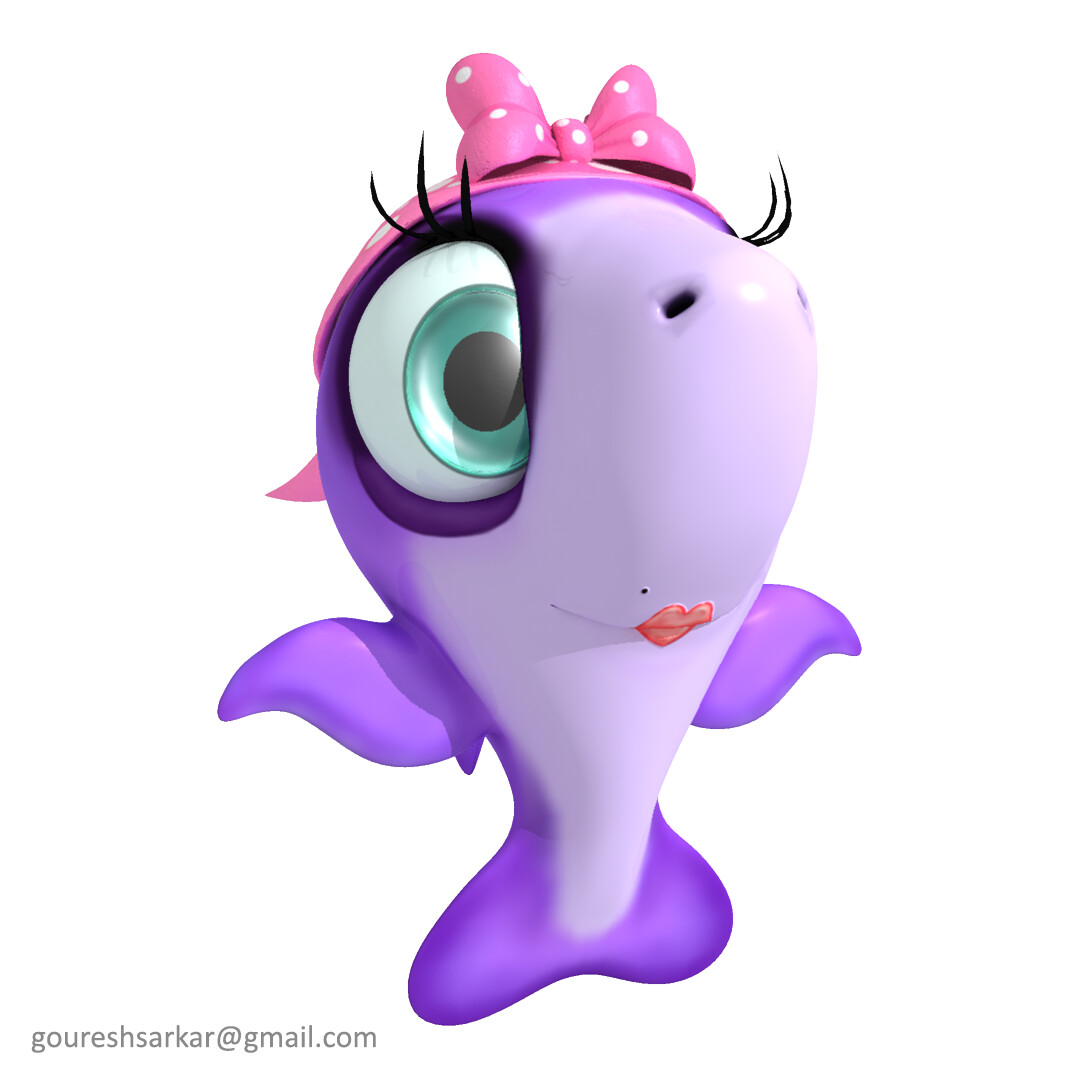 ArtStation - Lady Shark