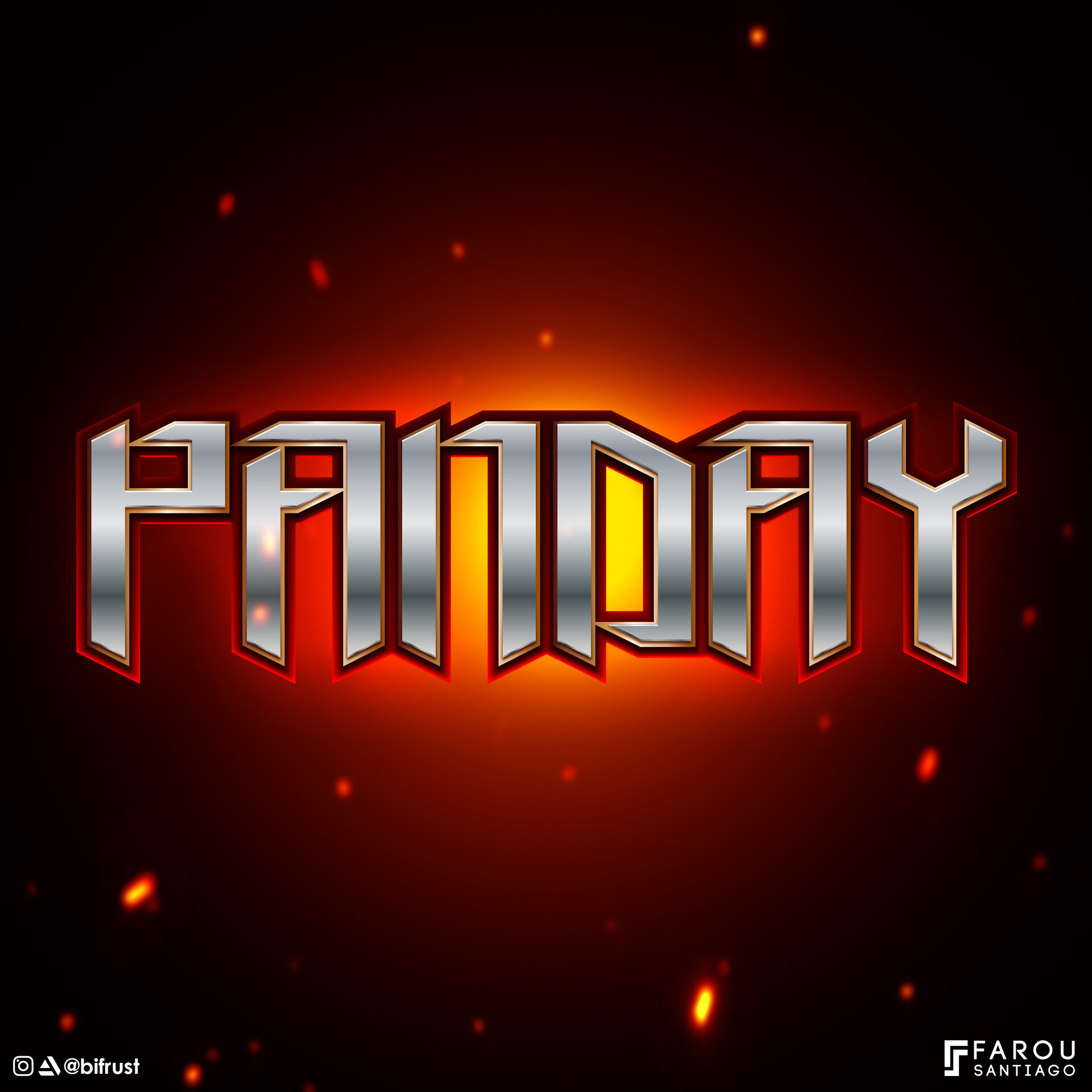 Farou Santiago - Pinoy Character Logos