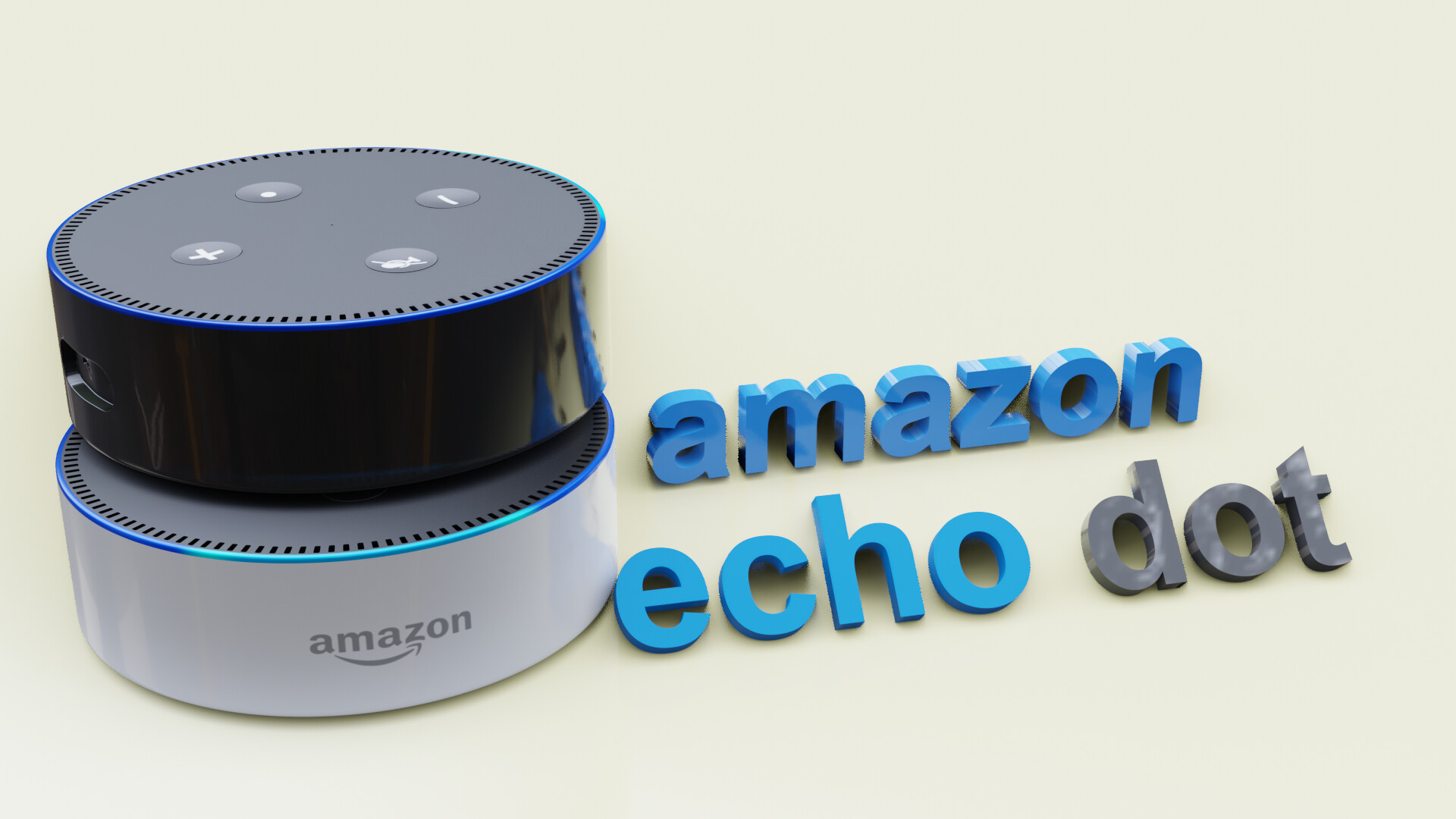 ArtStation - Amazon Echo dot Product Design