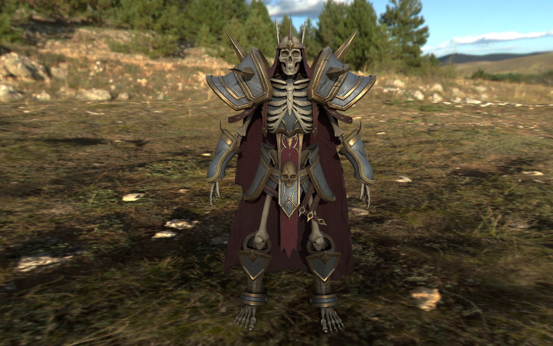 ArtStation - Skeleton King