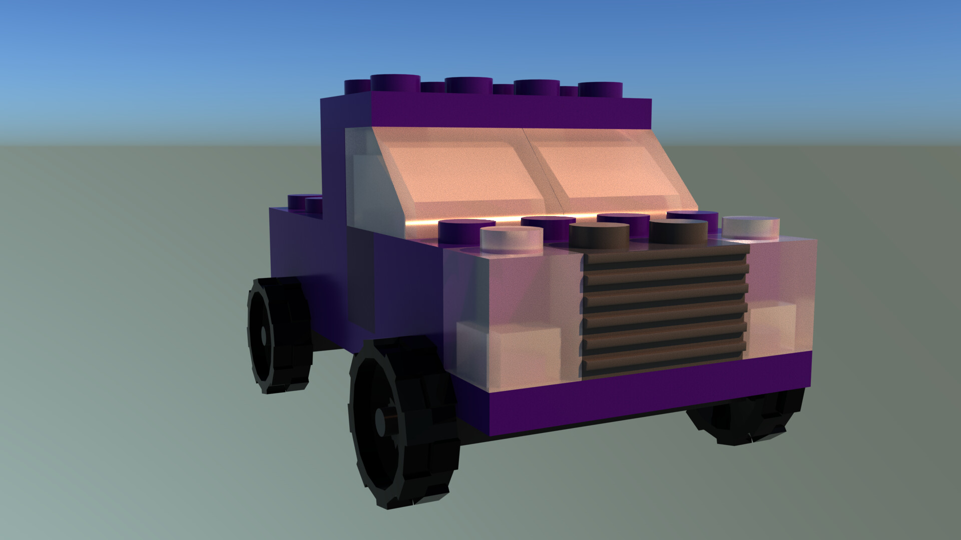 ArtStation - Lego Car