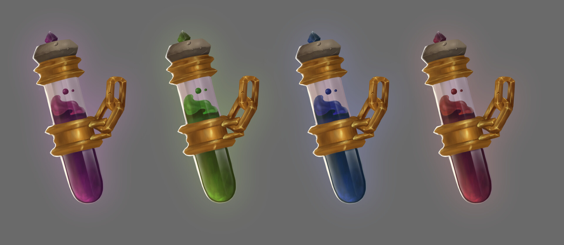 ArtStation - some potions