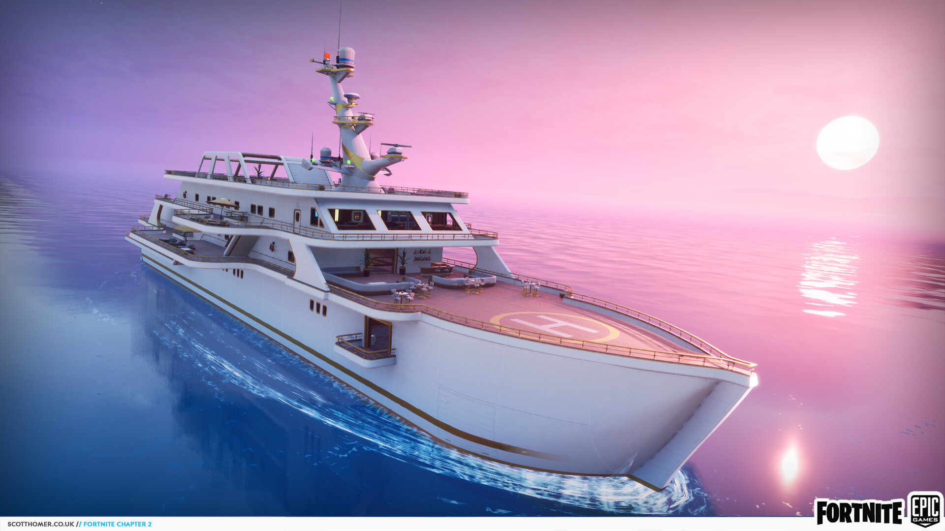 Scott Homer - Fortnite Chapter 2 Season 2 - The Yacht