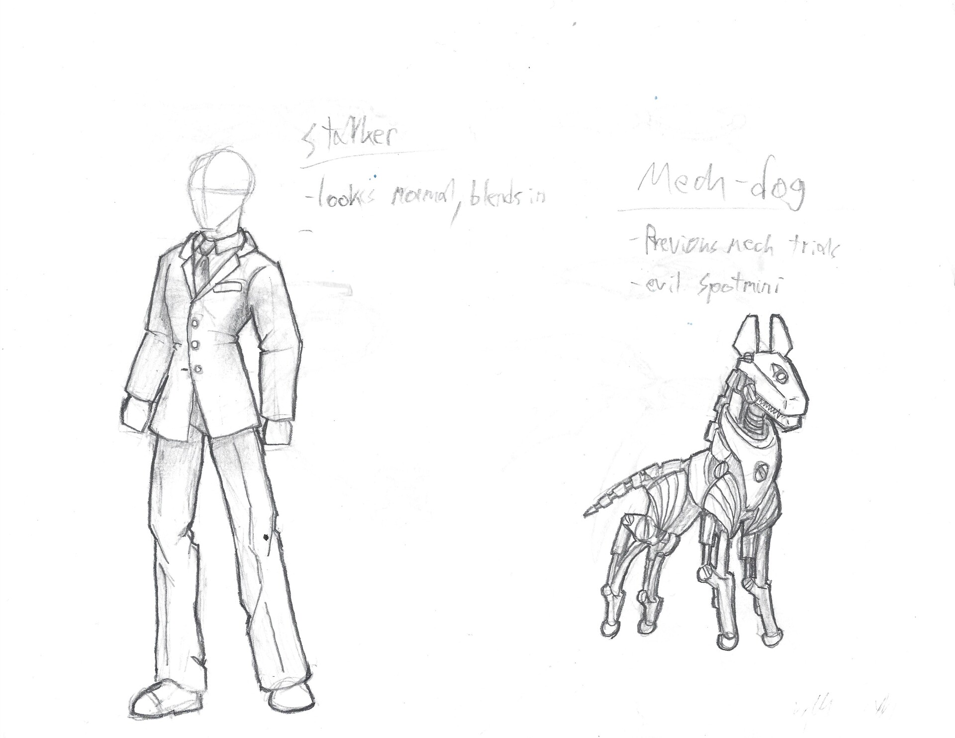 ArtStation - Student Project, Mech: Human trials