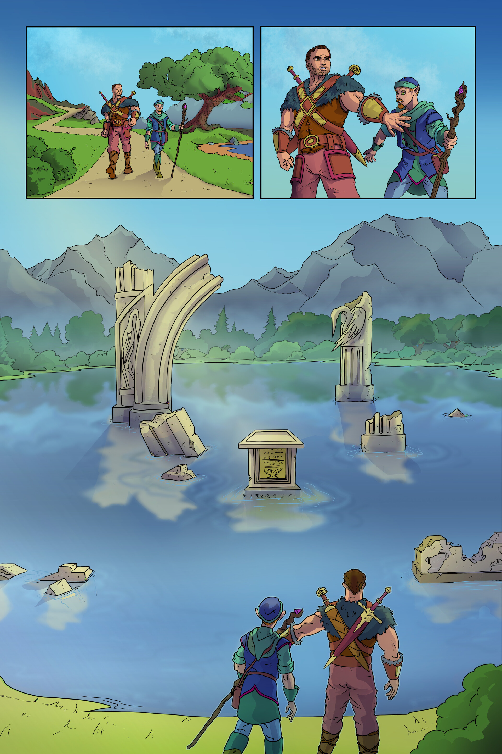 ArtStation - The Sign - Comic Art