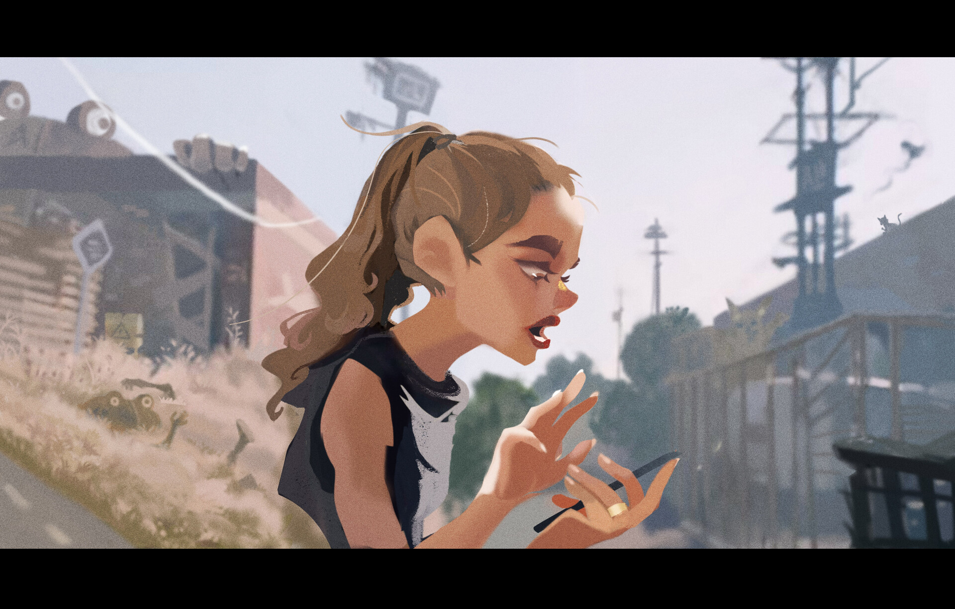 ArtStation - Isabela Moner Illustration - Papi VEVO