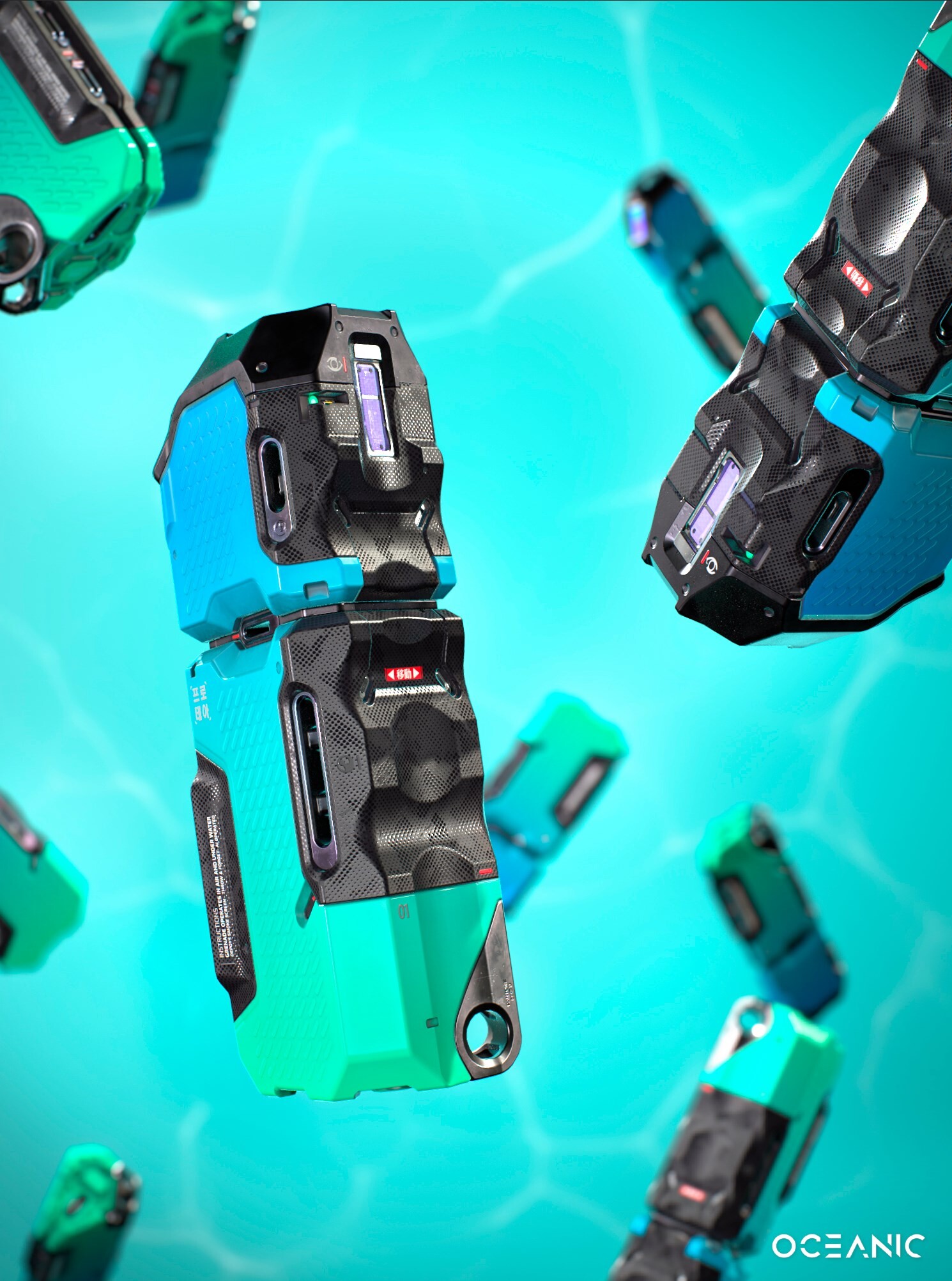 ArtStation - Oceanic - MULTI-SCREEN Grenade