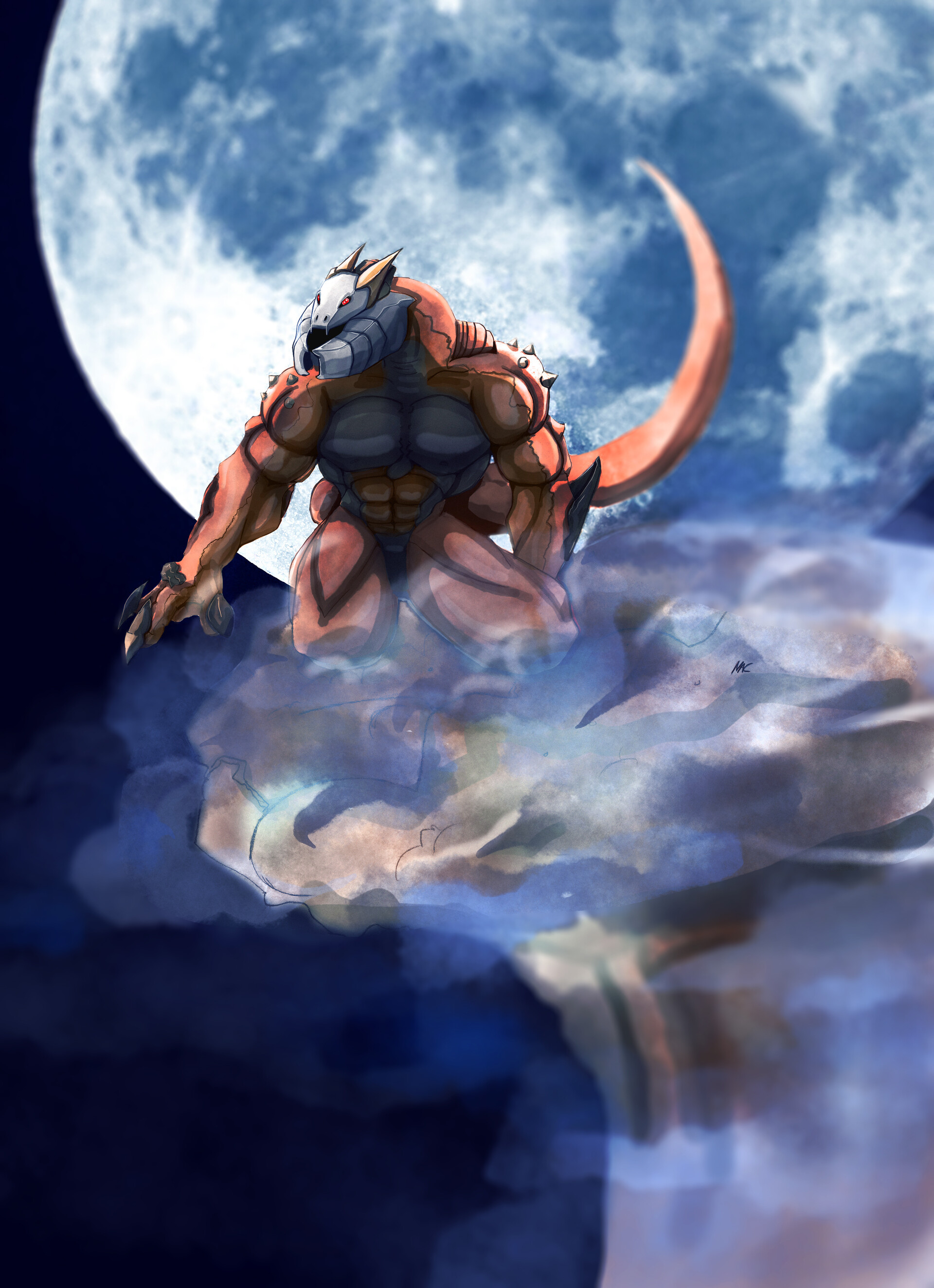 ArtStation - skull monster