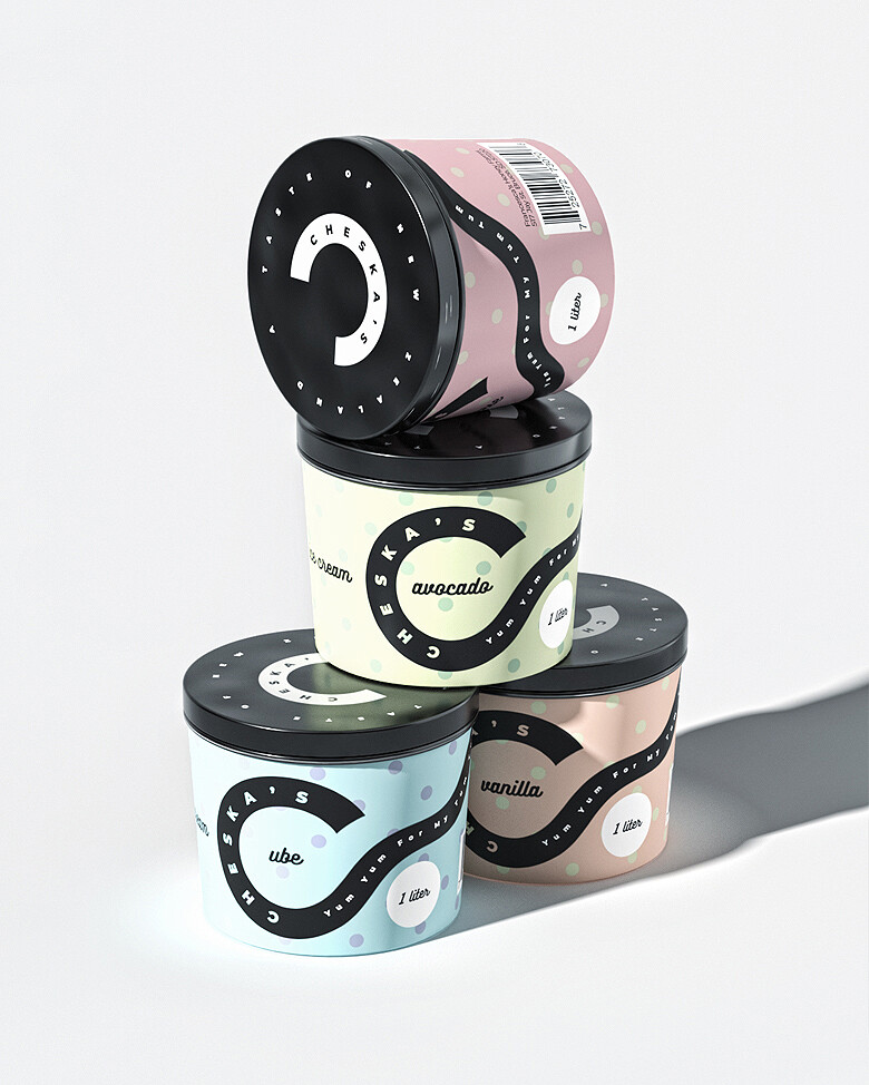 ArtStation - Label design & product visualisation(commercial work)