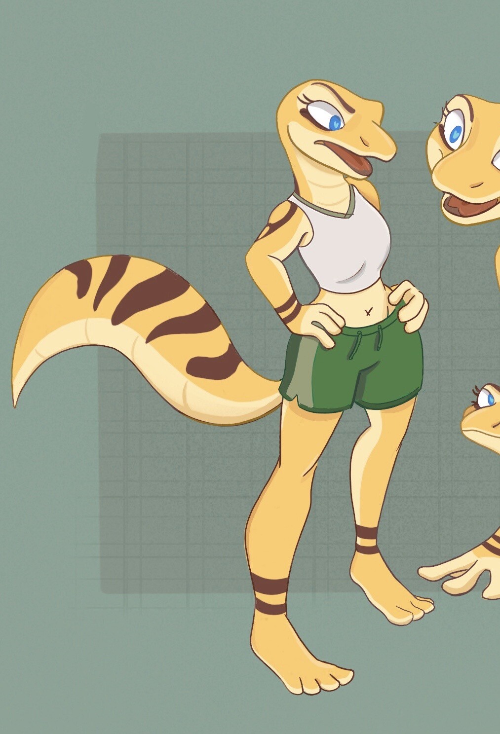 Ariel Scott - Leopard Gecko Design